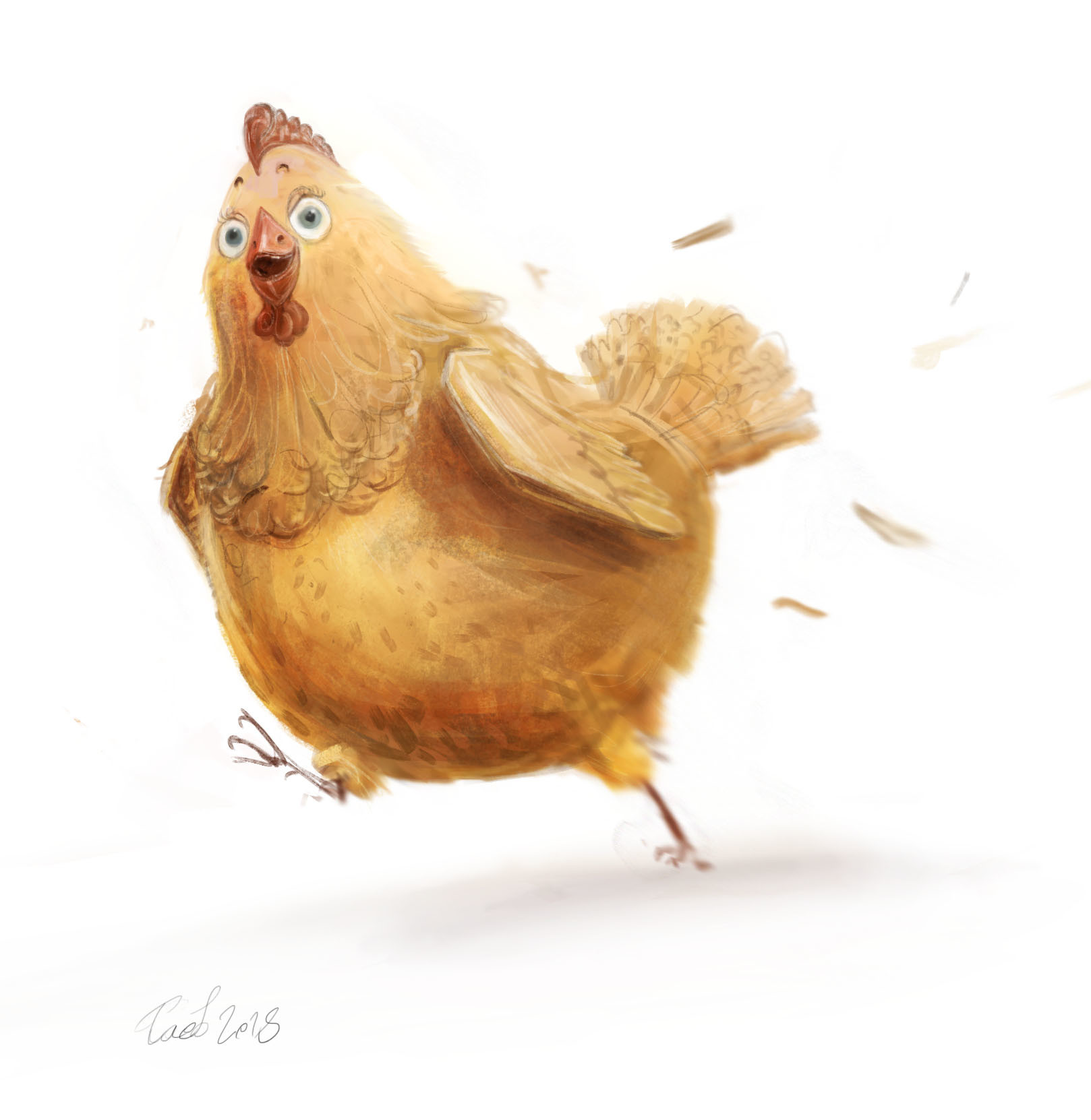 ArtStation - Chicken run!