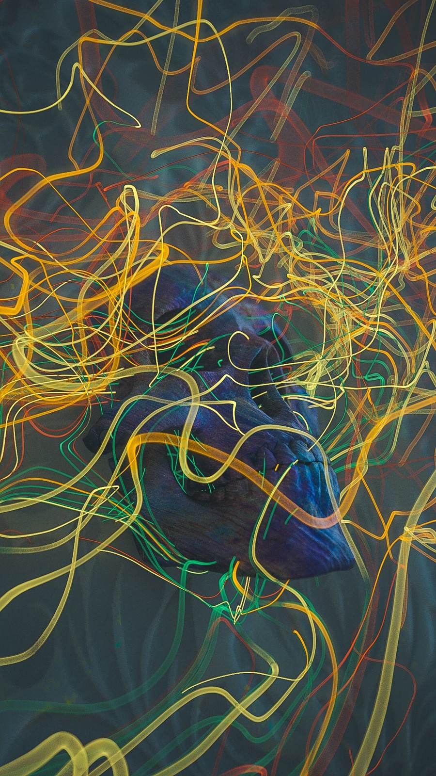 Keerah Borg - C4D generative splines Rnd and artwork creation stream