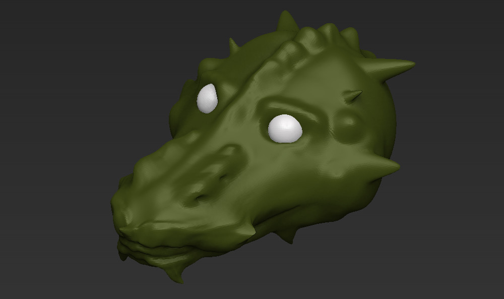 ArtStation - Dragon Head