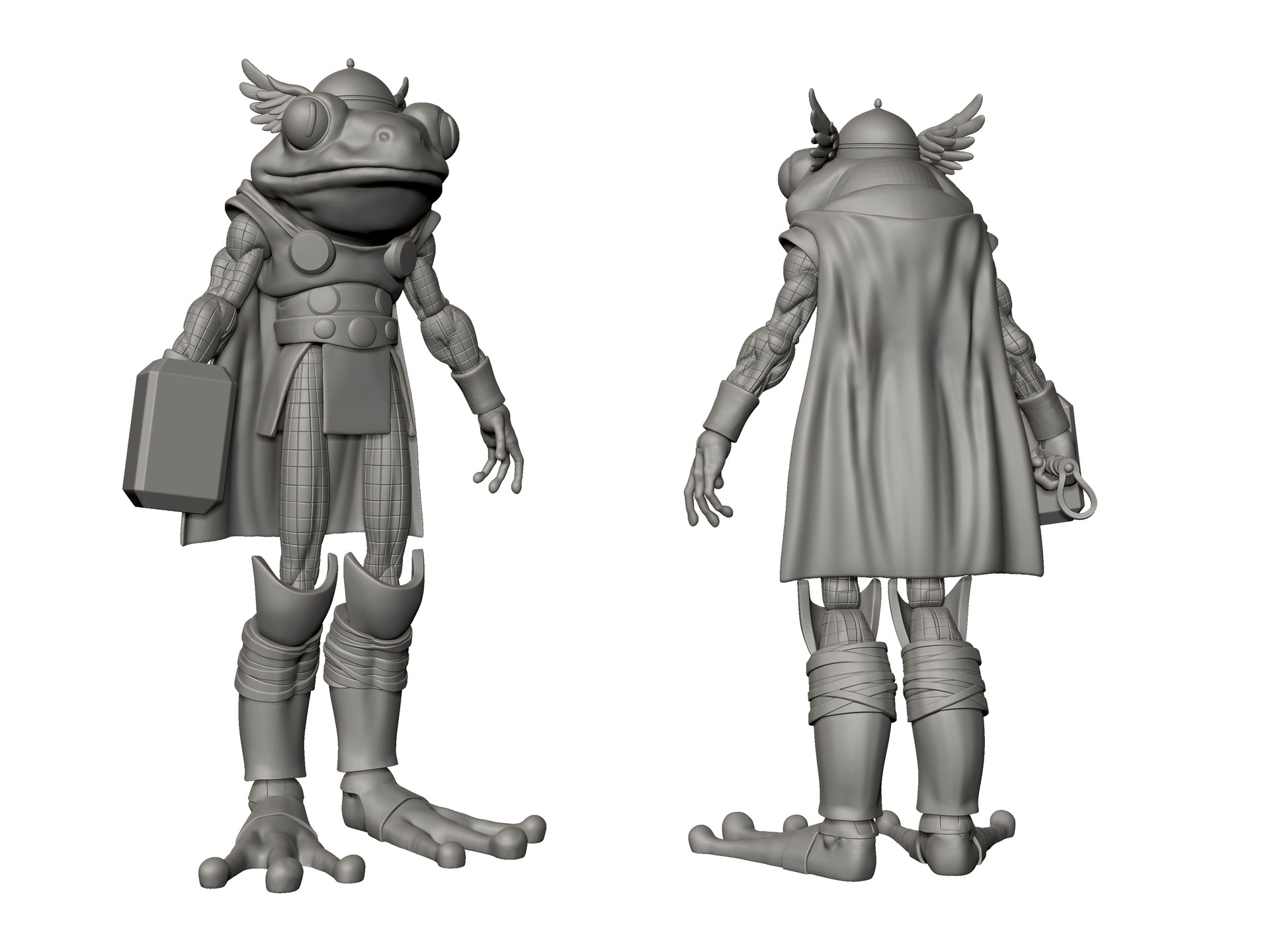 ArtStation - Throg action figure