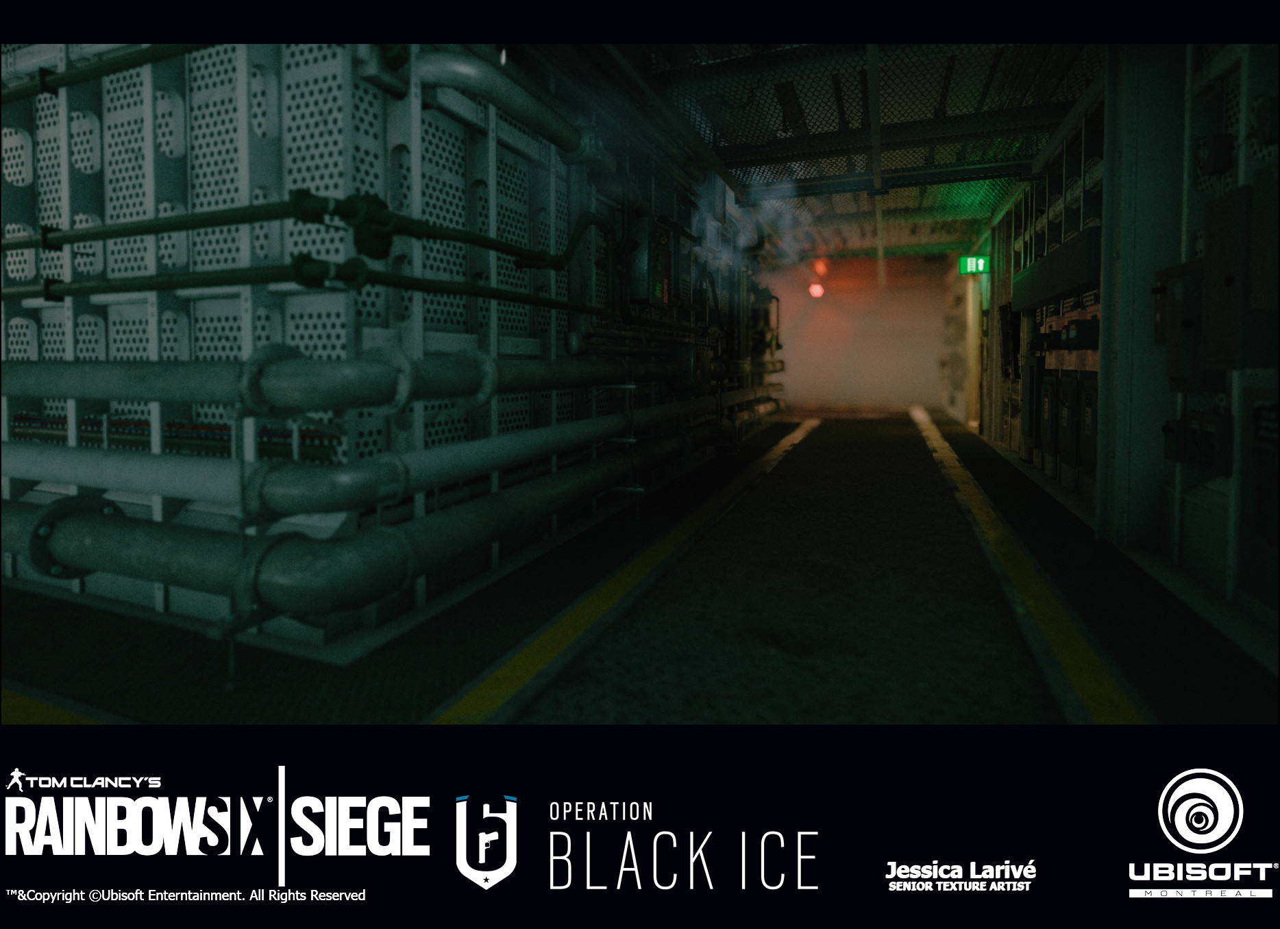 Jessica Larivé Rainbow Six® Siege Operation Black Ice Material