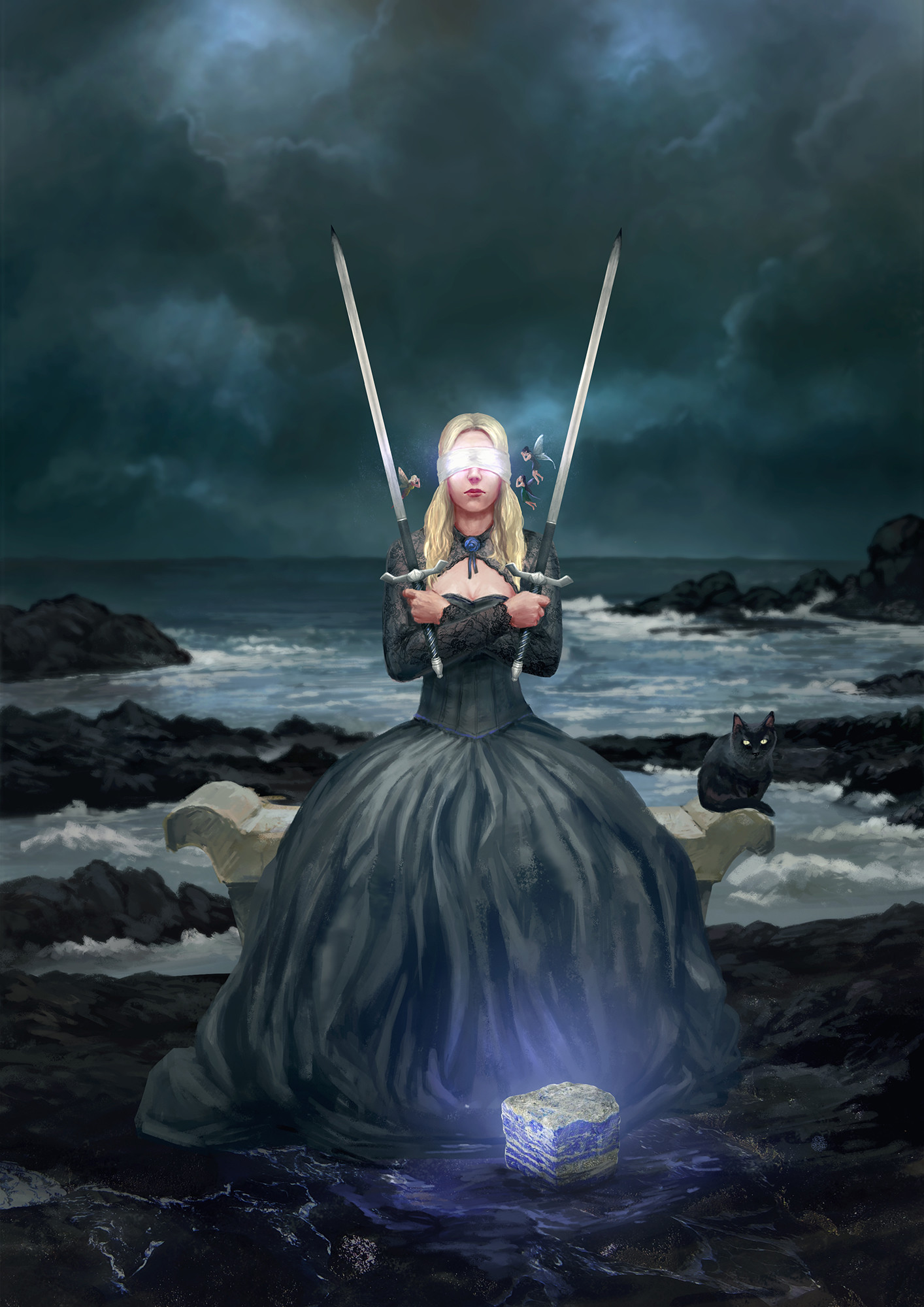 ArtStation - two of swords