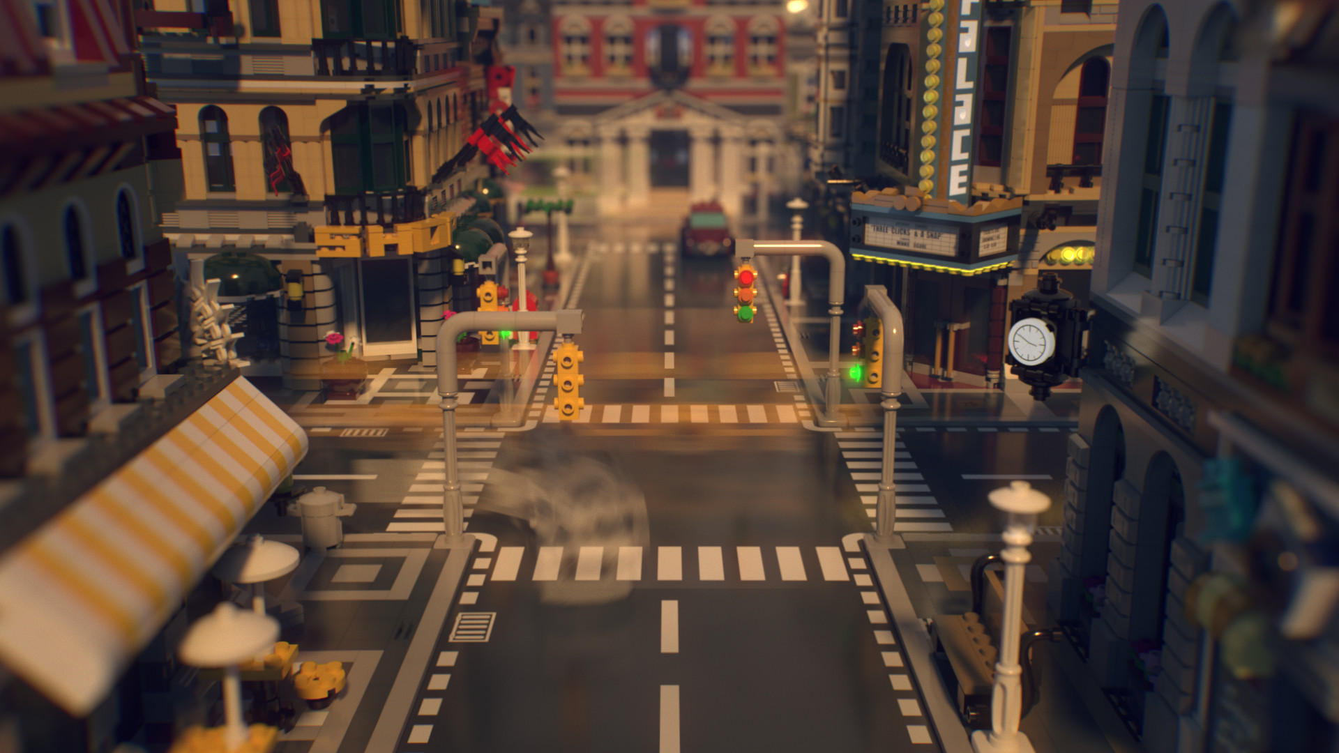 Lego City Backdrop