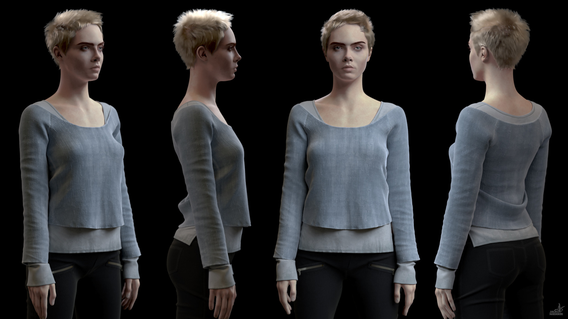 ArtStation - Cloth study