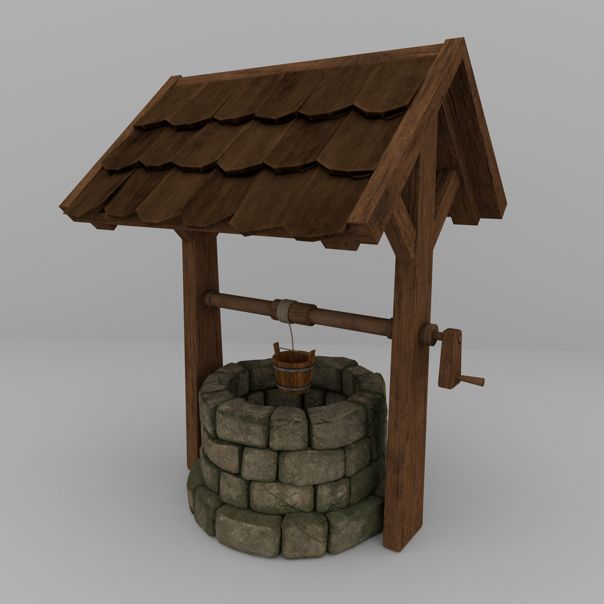 ArtStation - Stone Well