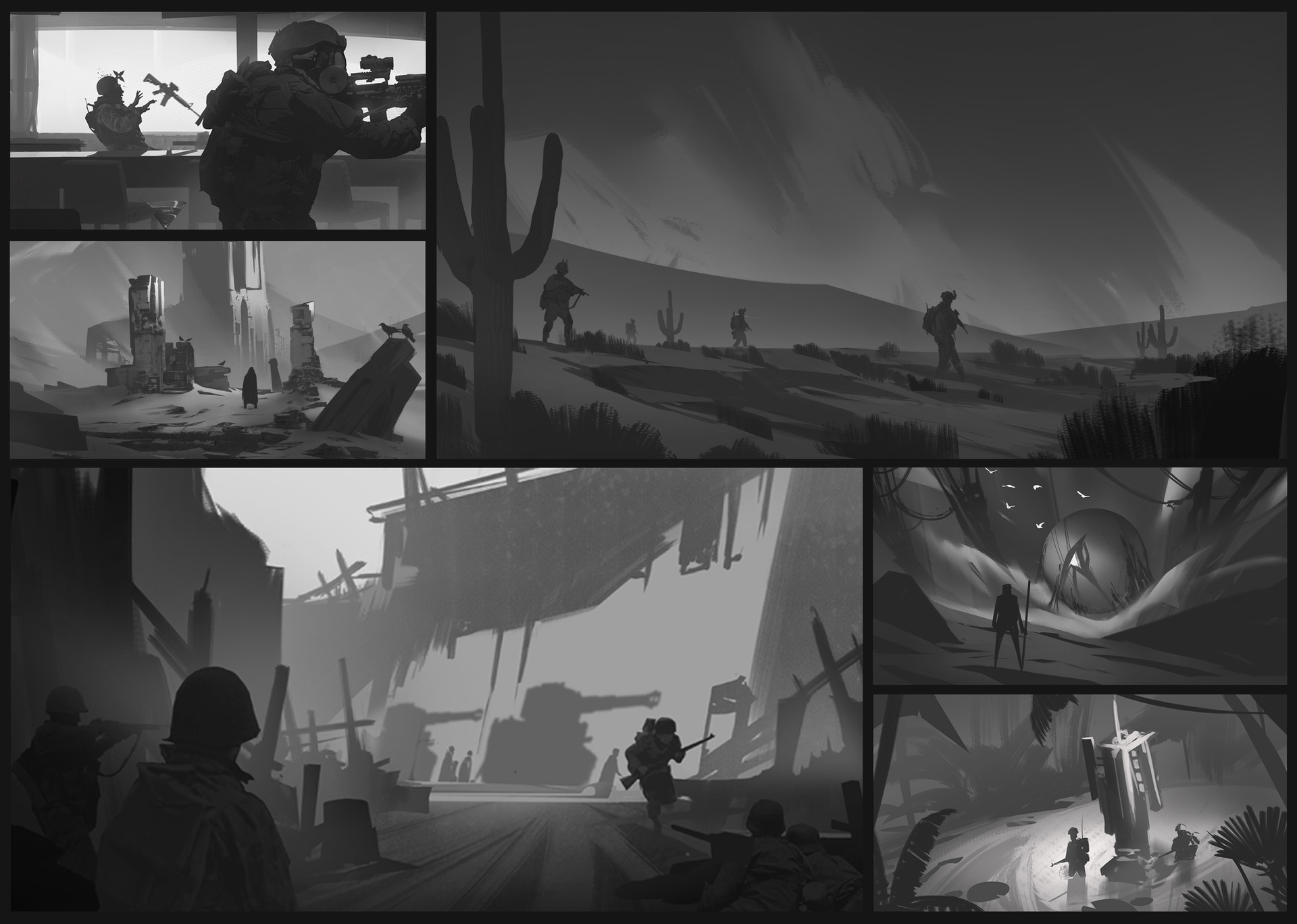 ArtStation - Graphic Compositions