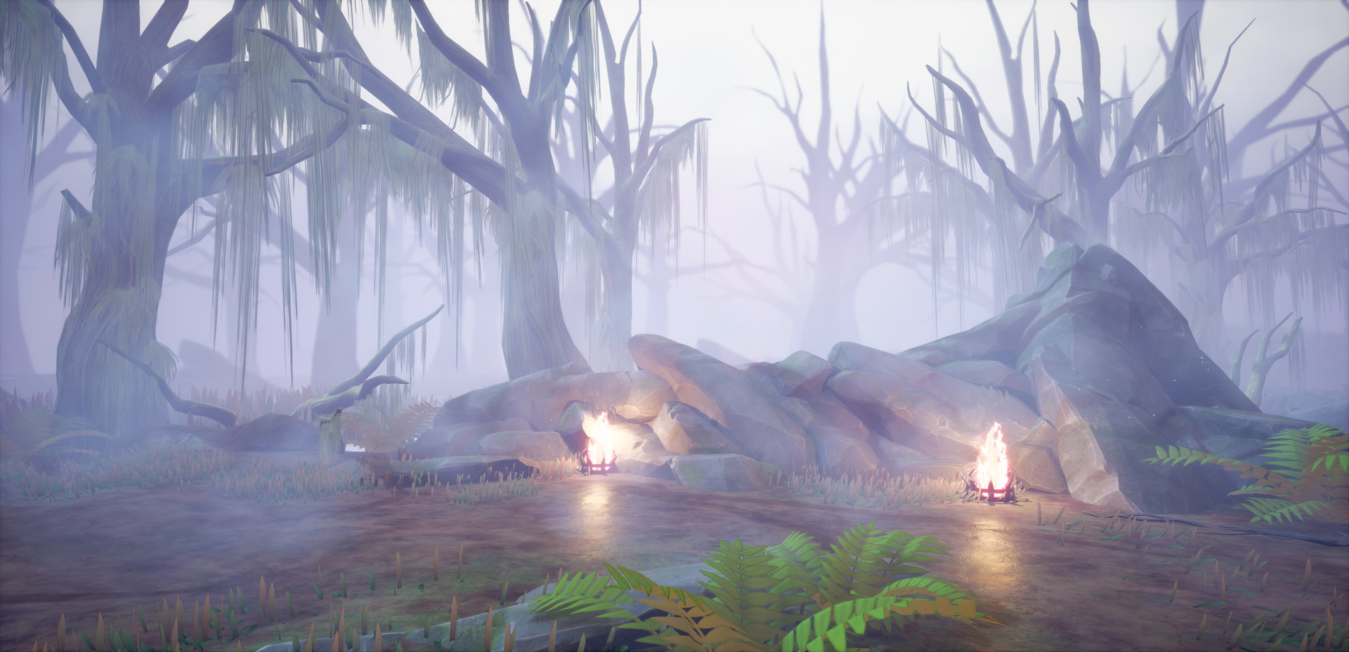 Leon - Stylized Cypress Swamp Environment - Unannounced Project