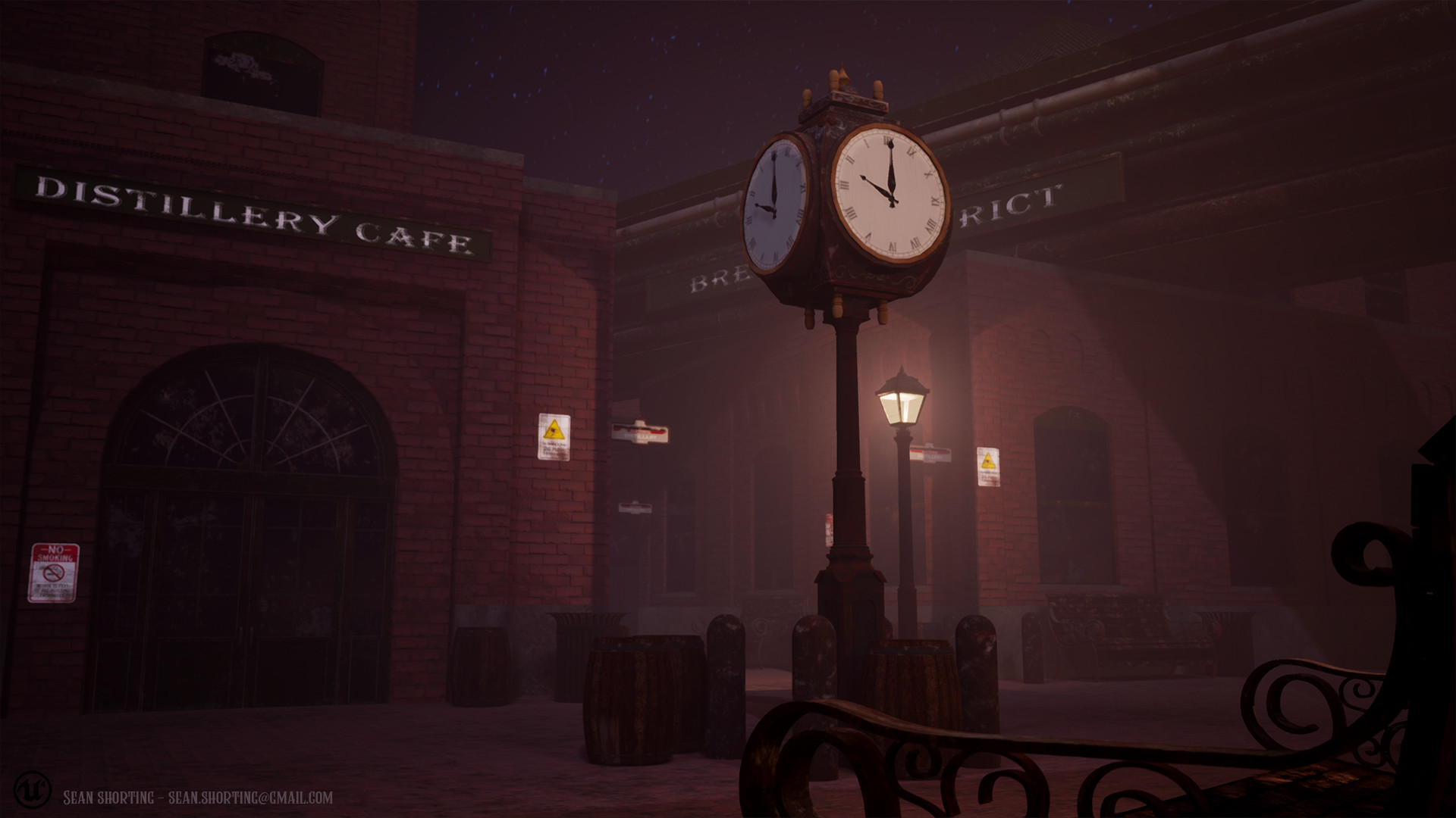 ArtStation - Distillery District Environment