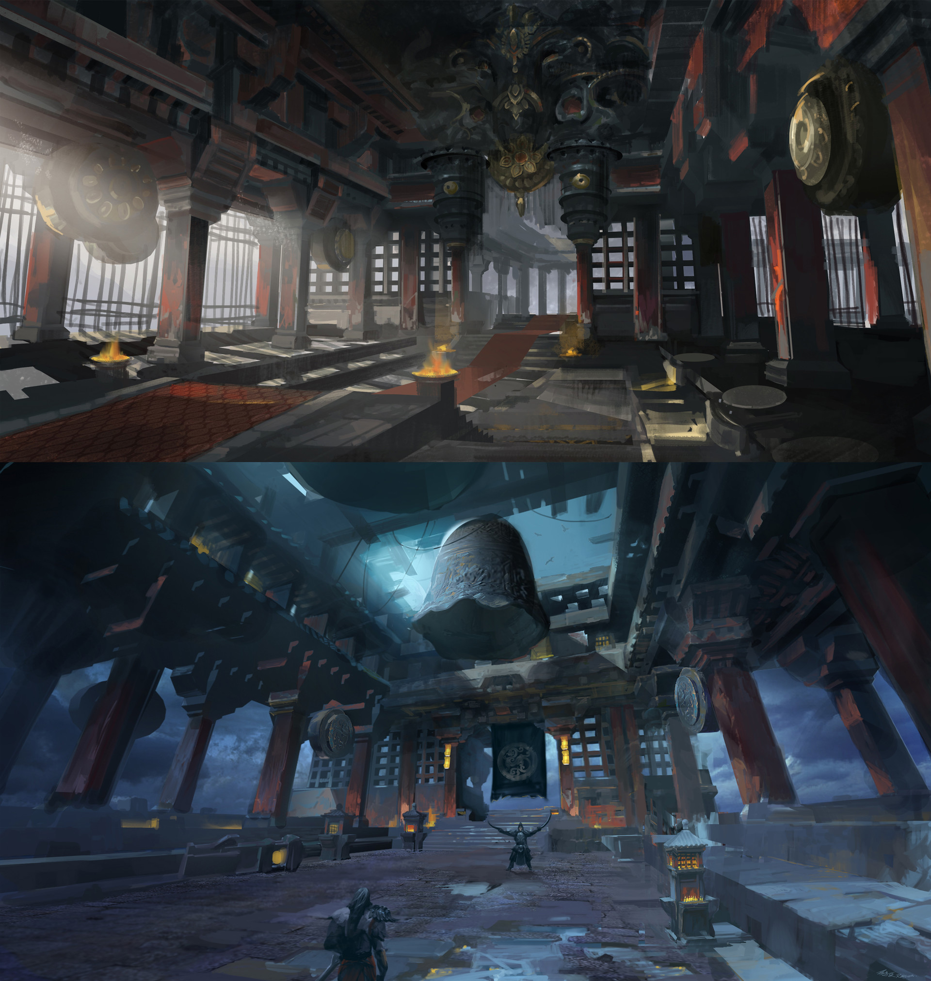 ArtStation - game Scene design