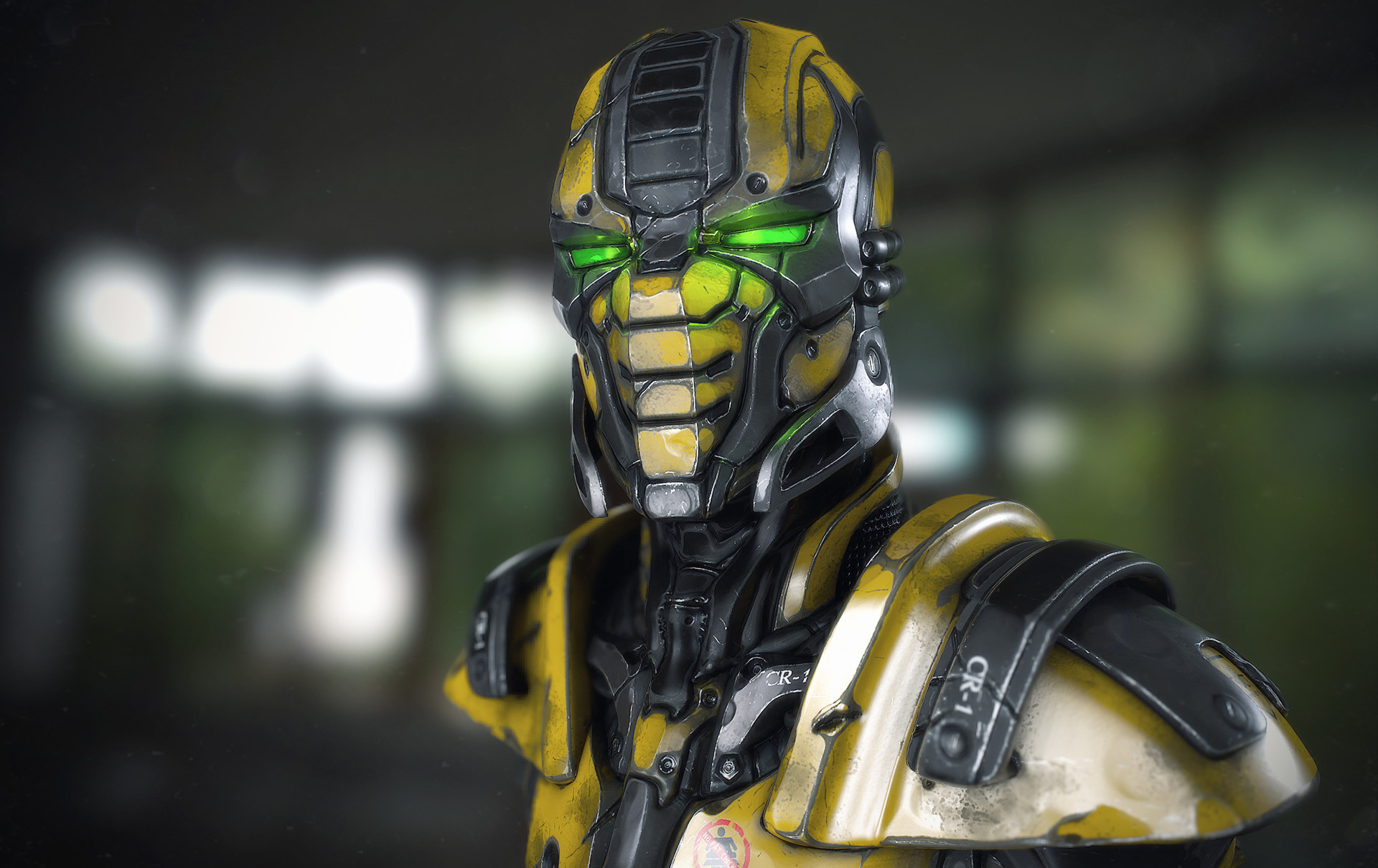 MD Studio - Mortal kombat - cyrax fan art, model for 3d printing