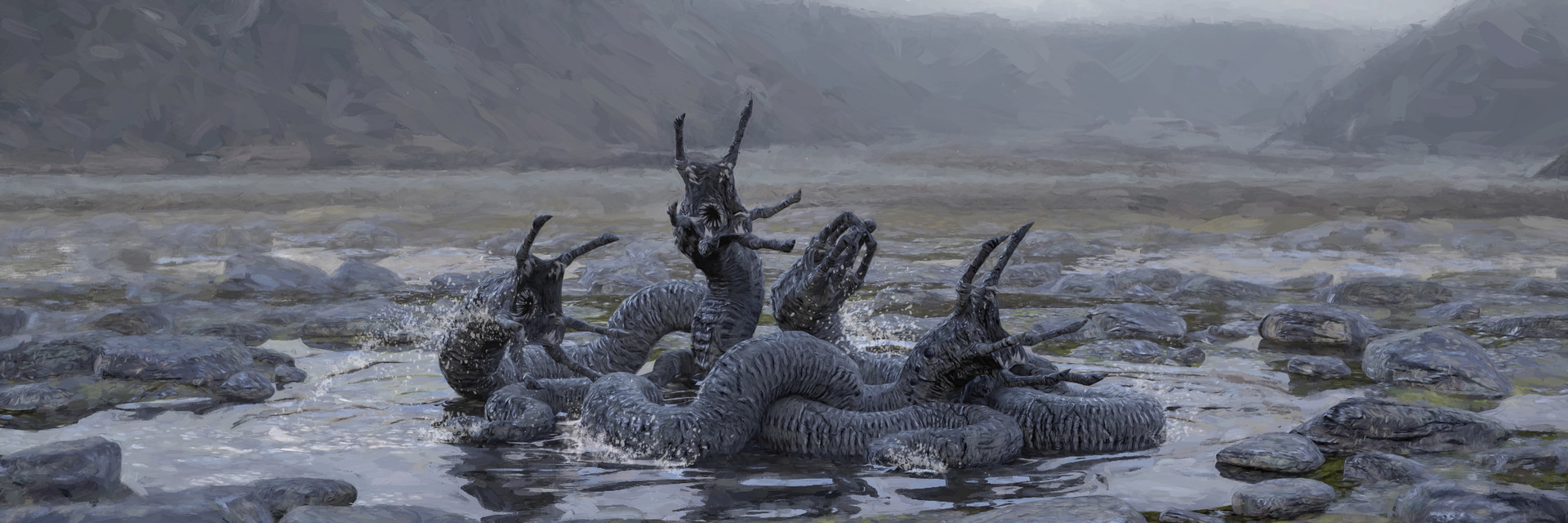 ArtStation - Wurm Hatchlings, 18 April 2018