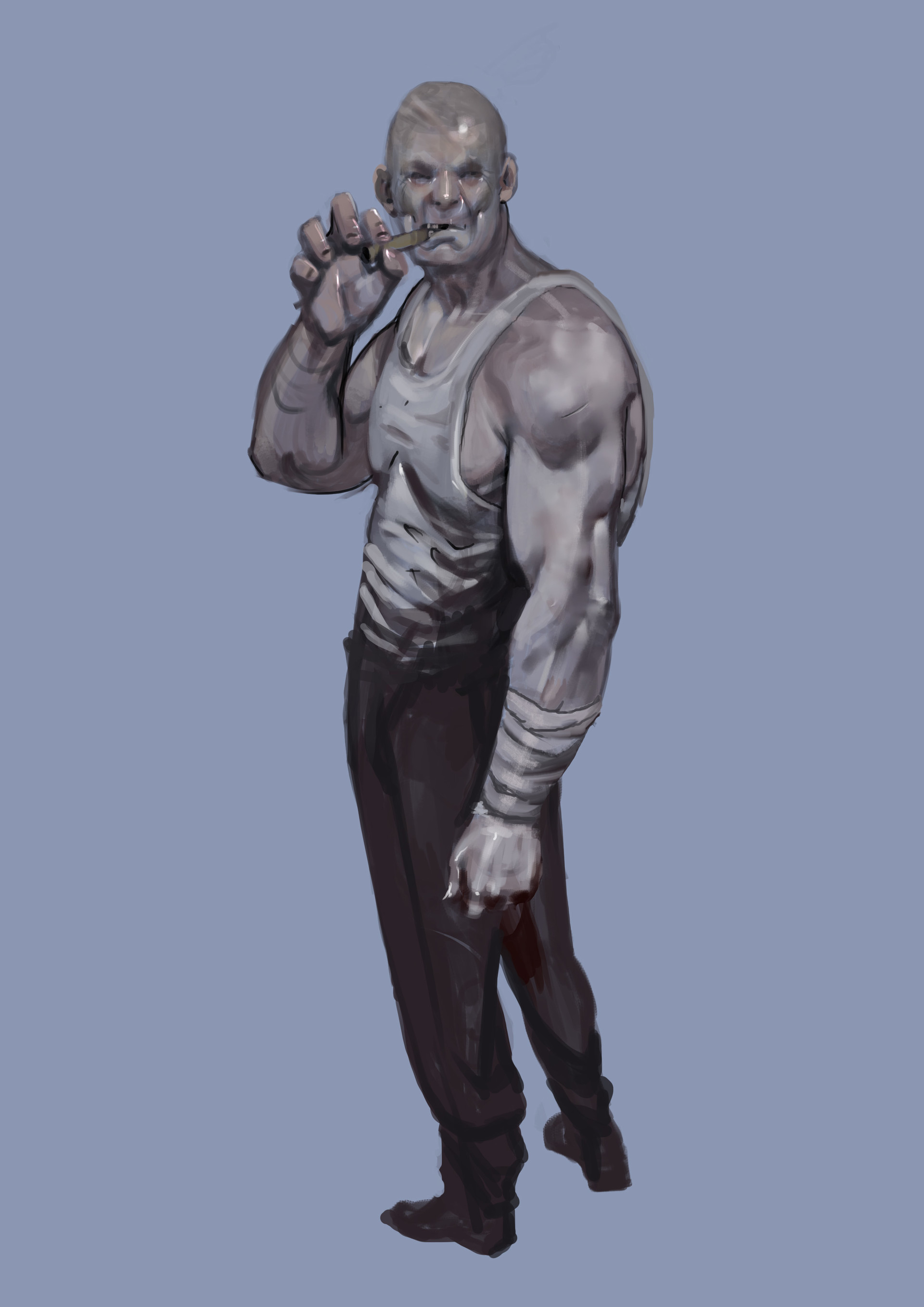 ArtStation - Pugilist and faces