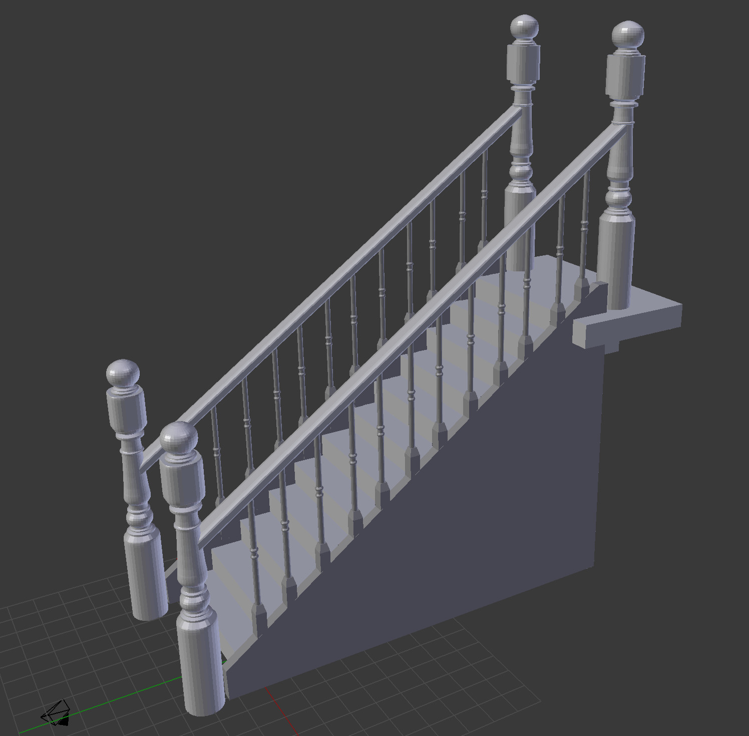 ArtStation - Victorian Style Stairs