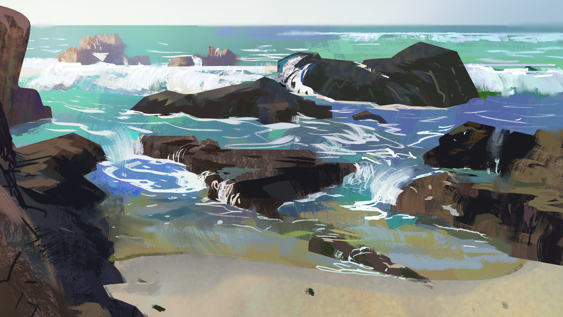 Nicholas Kennedy - Sketches and Quick Paintings 2018