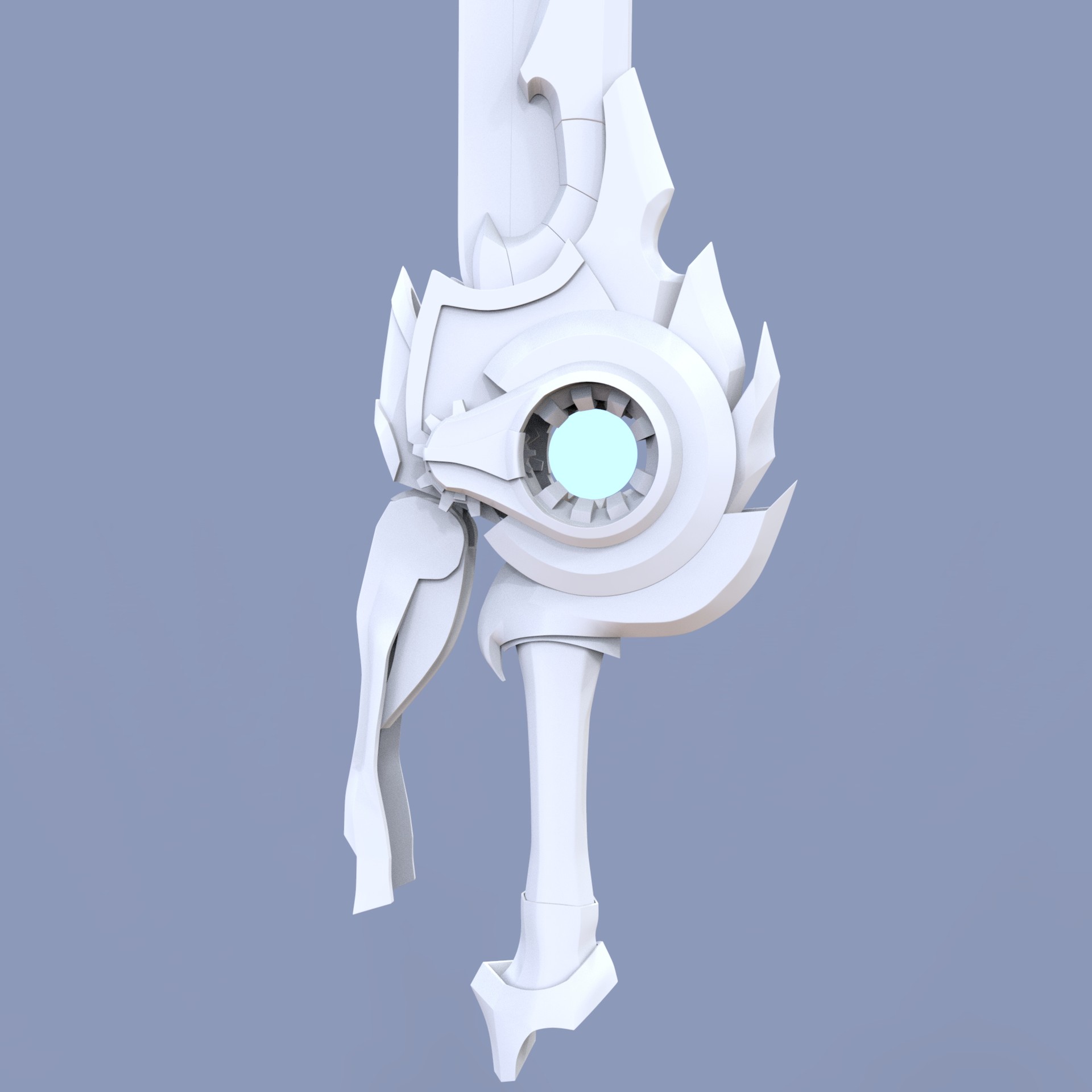Erstra! - Energy Gunblade - Weapon concept art