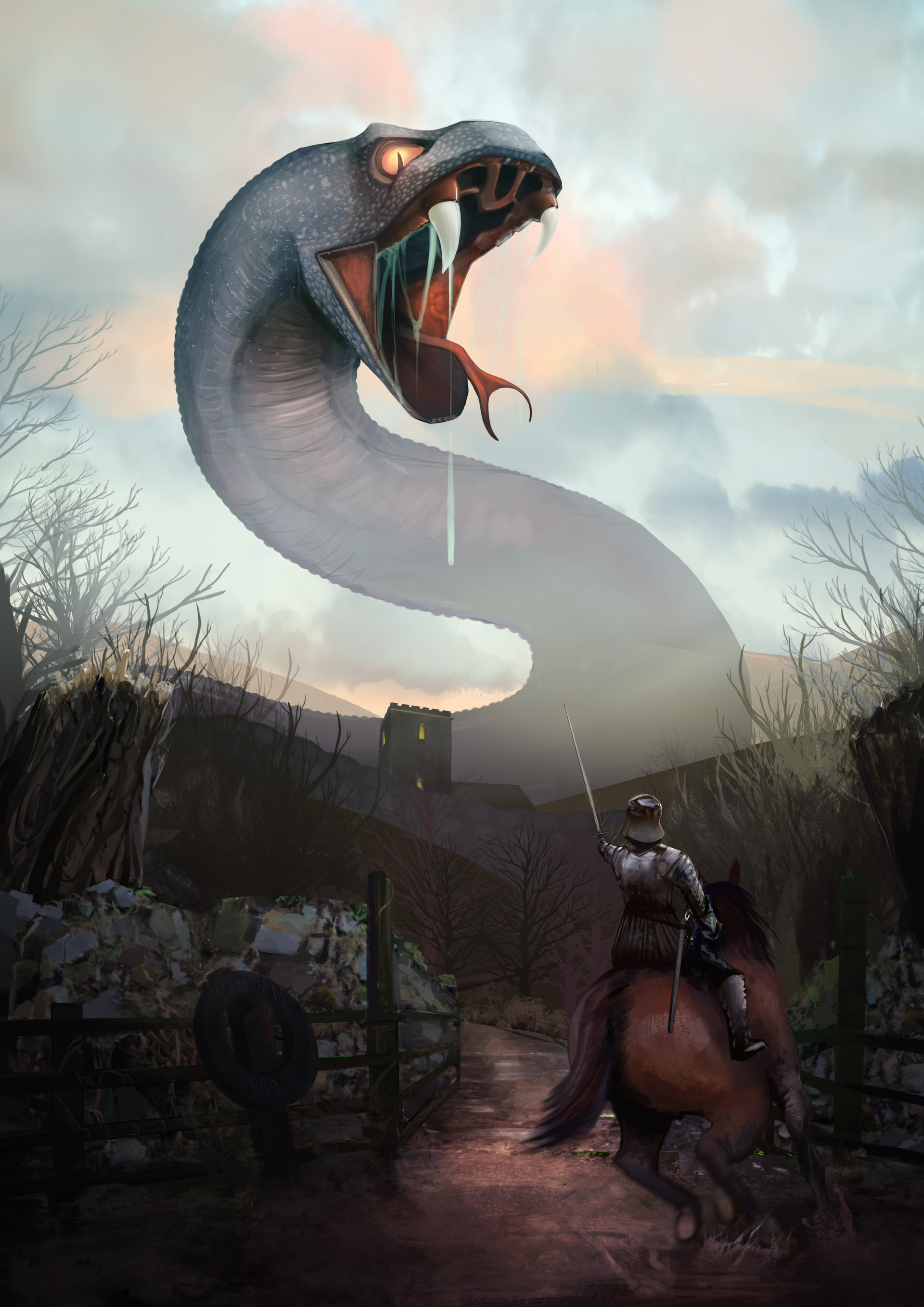 ArtStation - Serpent of Handale