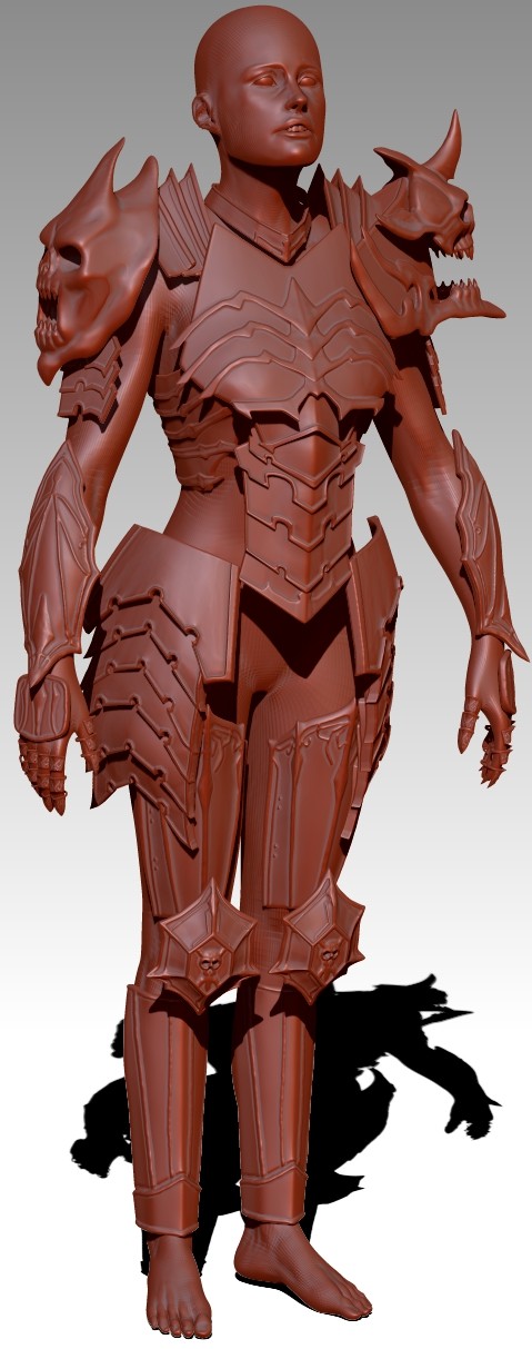 Diablo 2 Necromancer Armor