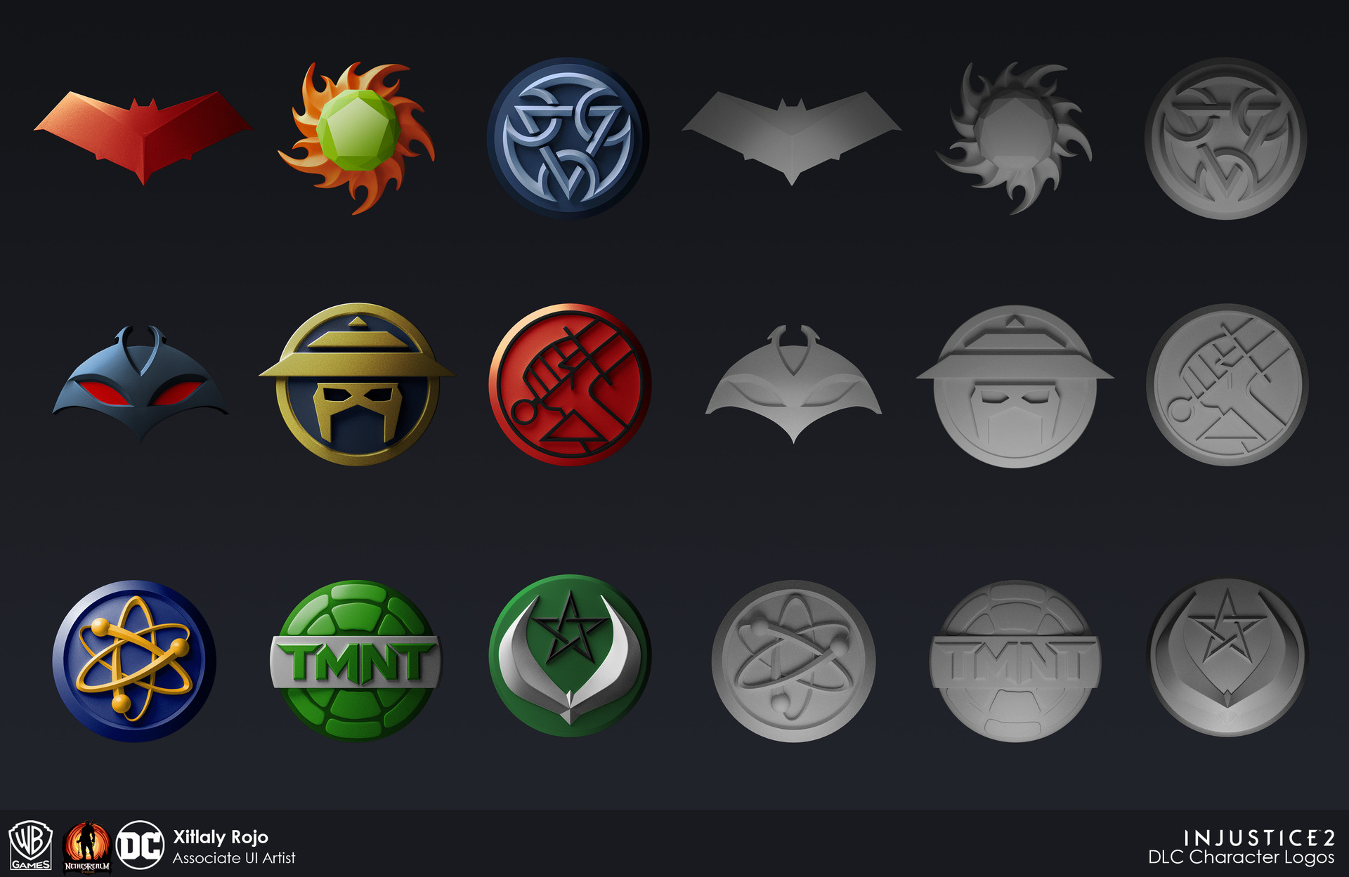 Injustice Character Logo Injustice: 20 Awesome Pieces Of Character
