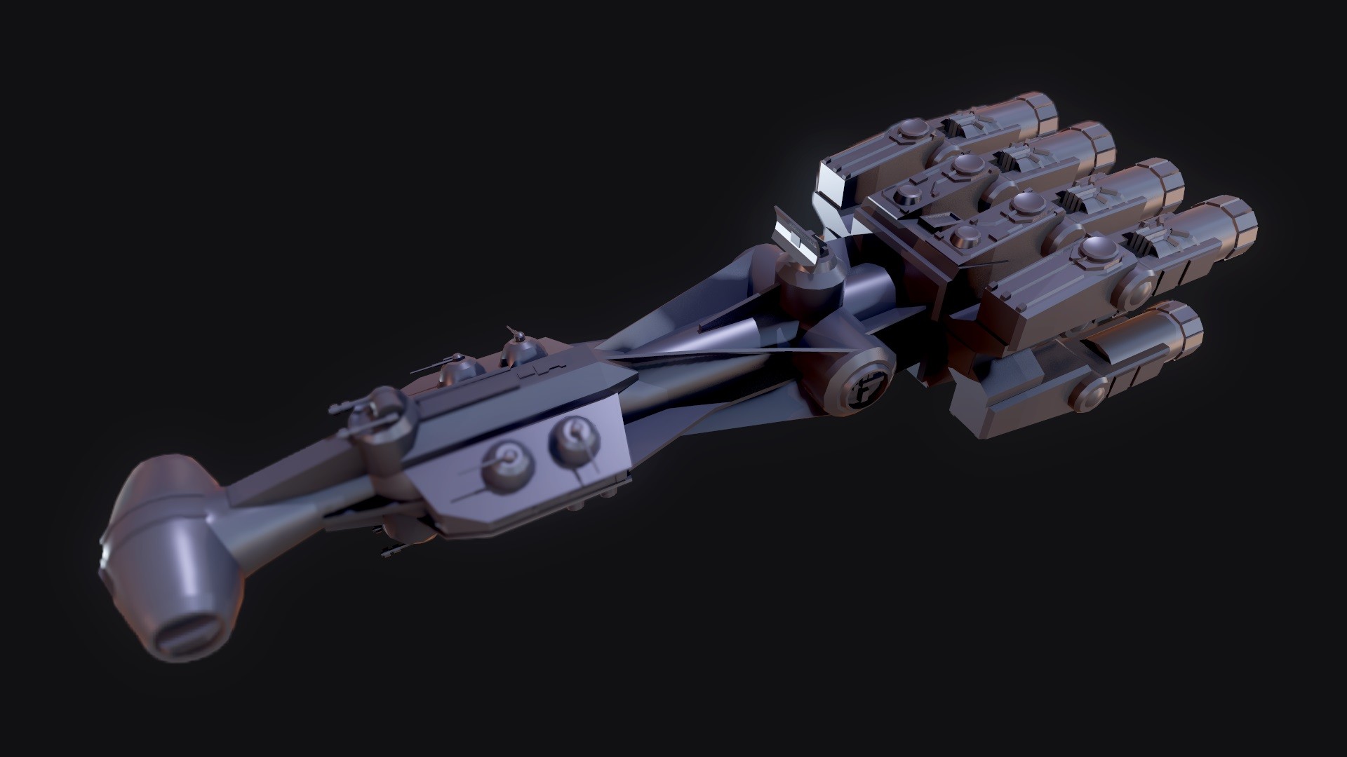 ArtStation - Star wars - CR90 Corvette