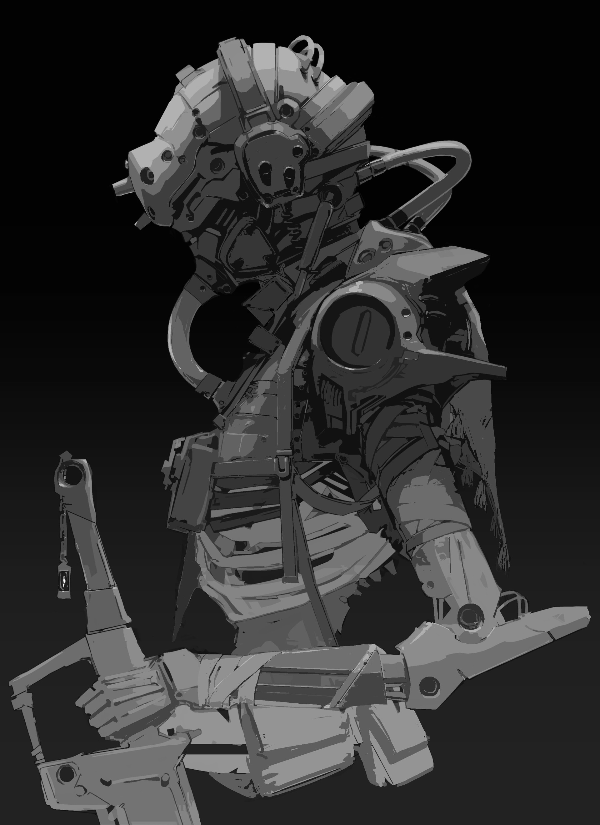 ArtStation - Mech dude