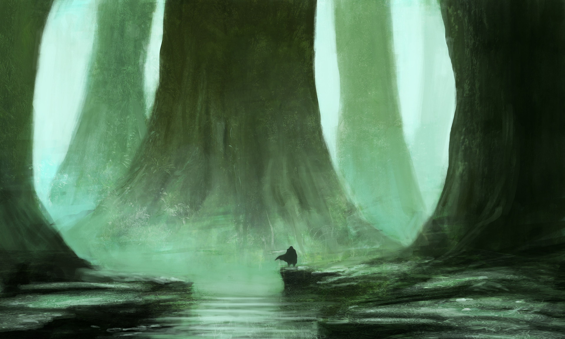 Big trees by luthti goya : r/ImaginaryWildlands