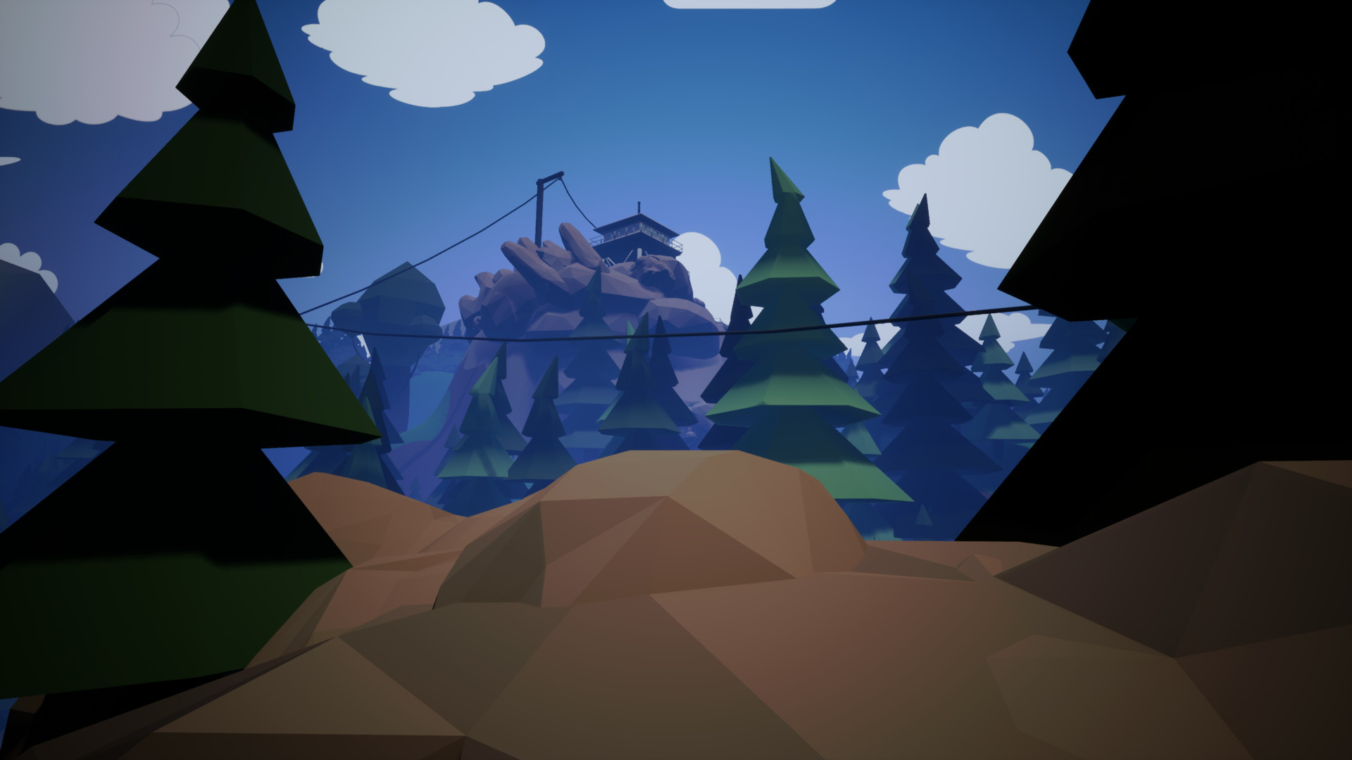 ArtStation - Low poly scene
