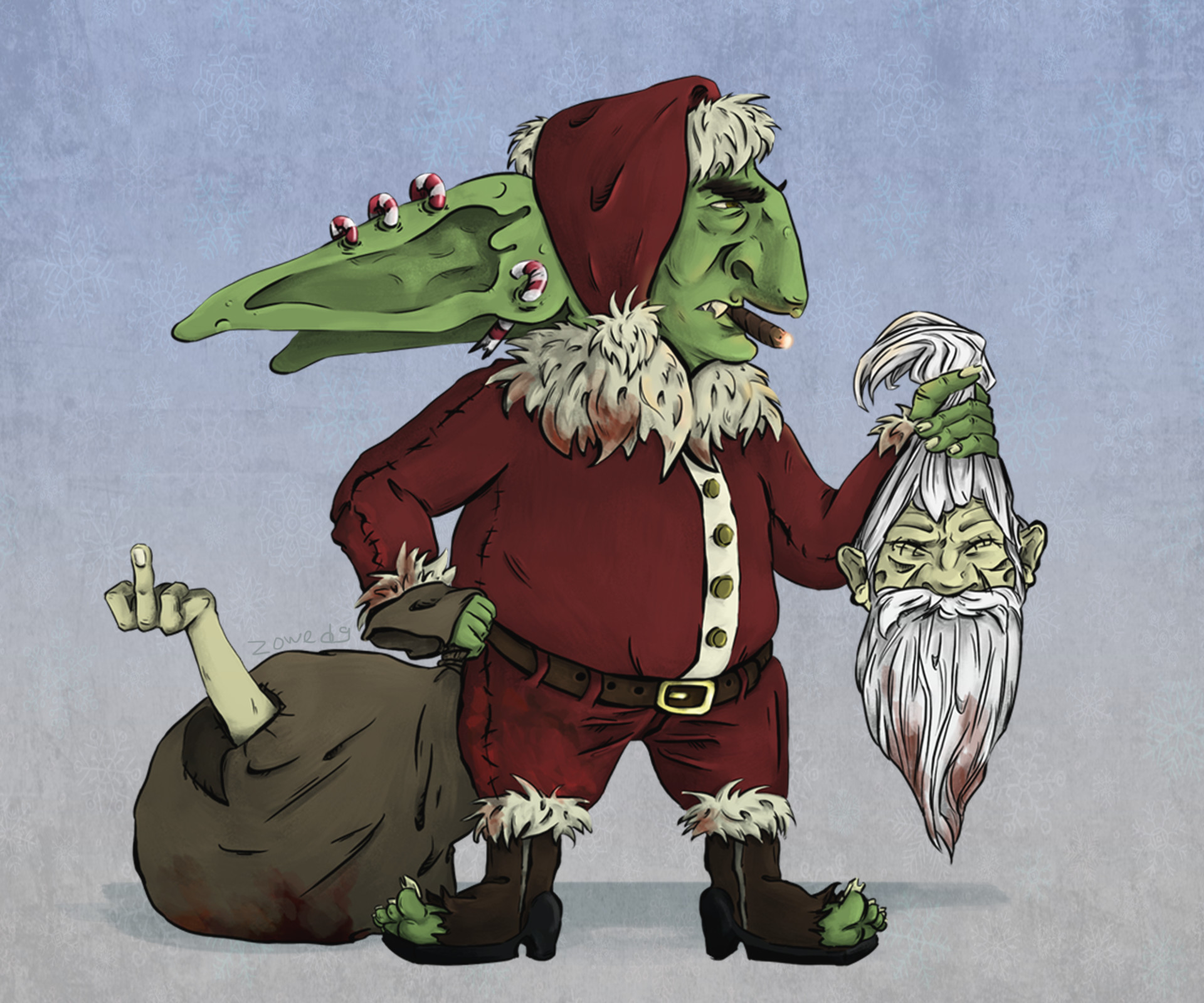 ArtStation - Bad Santa