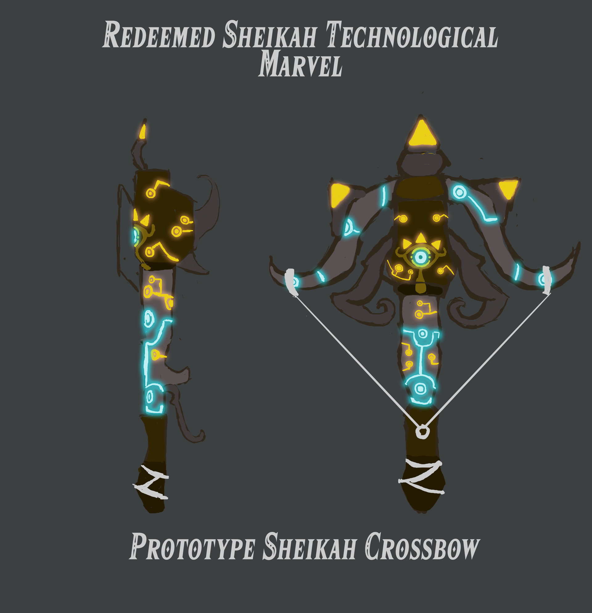 ArtStation - Sheikah Crossbow