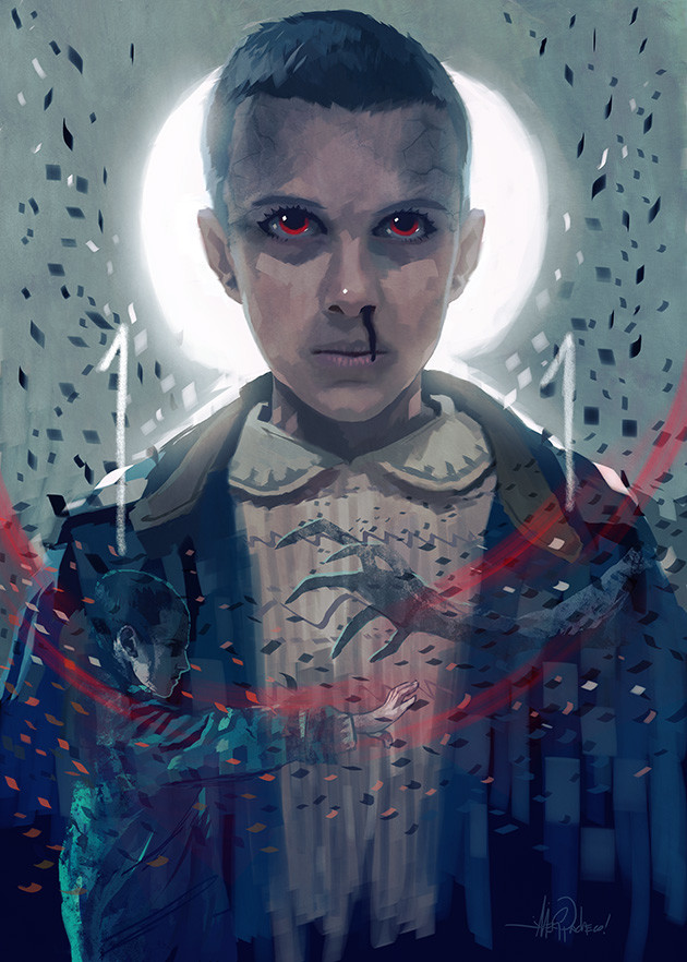 ArtStation - ELEVEN/ STRANGER THINGS