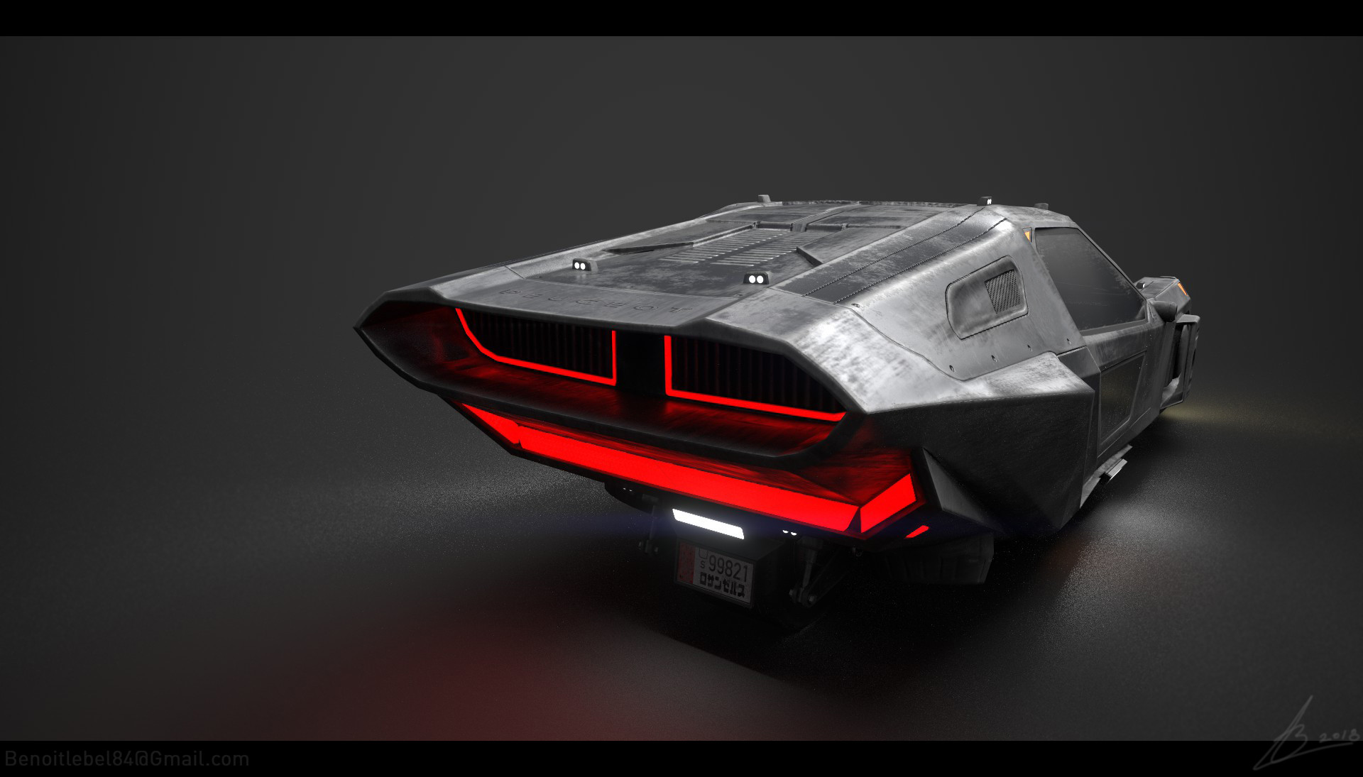 Benoit Lebel - Blade Runner 2049 Spinner