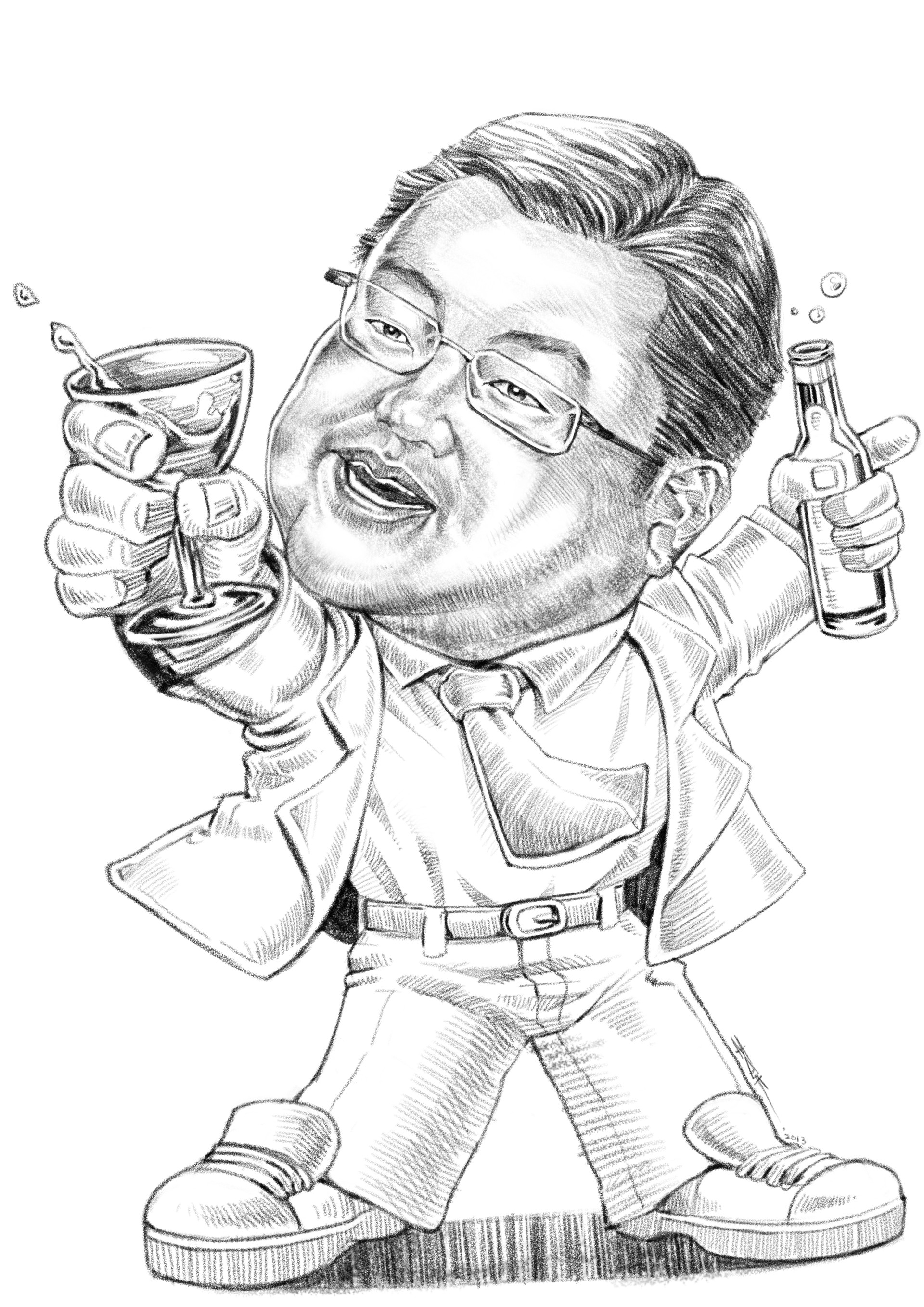 ArtStation - CARICATURE - TAEK JHO LOW