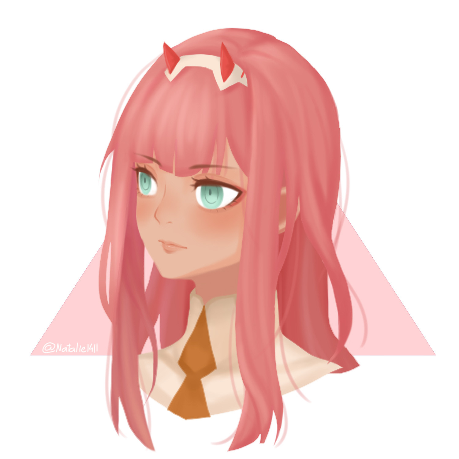 ArtStation - Zero Two Fan art