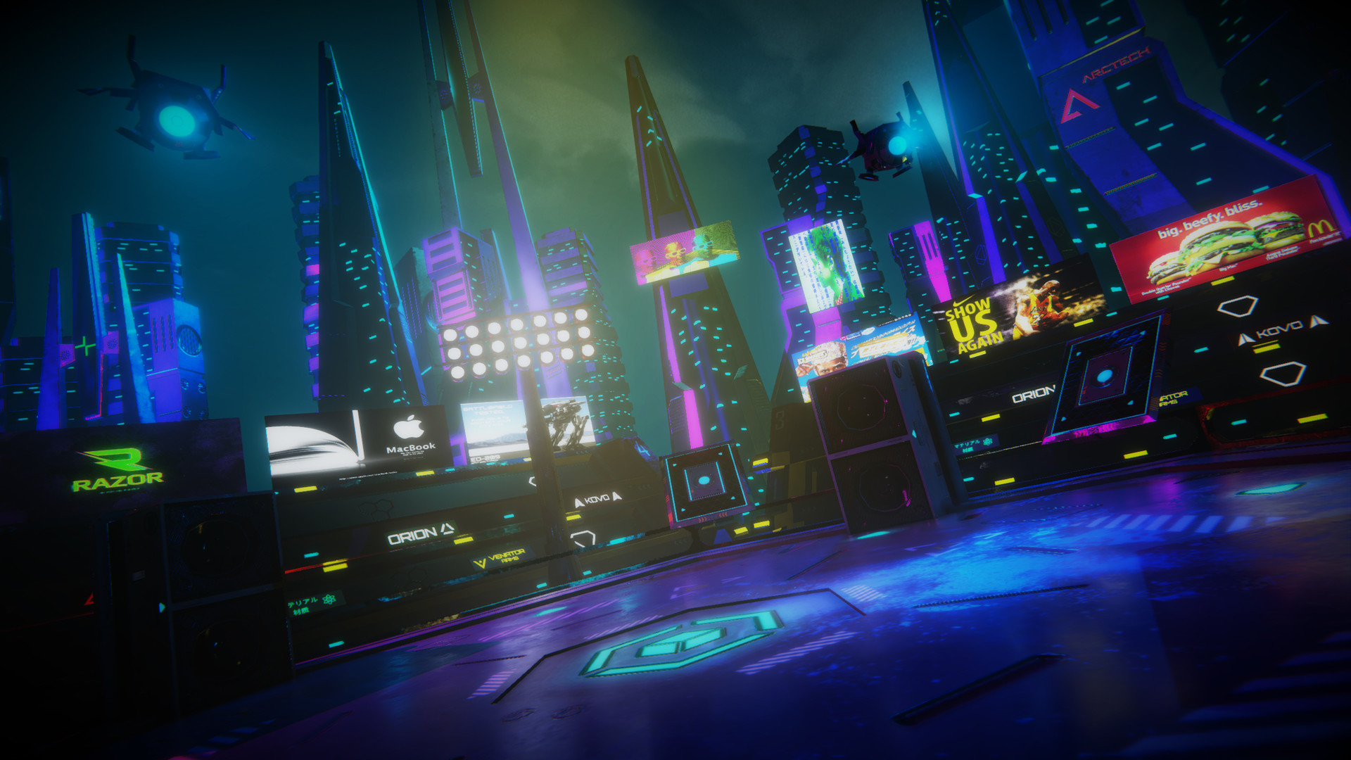 Callum Clark - Cyberpunk Arena