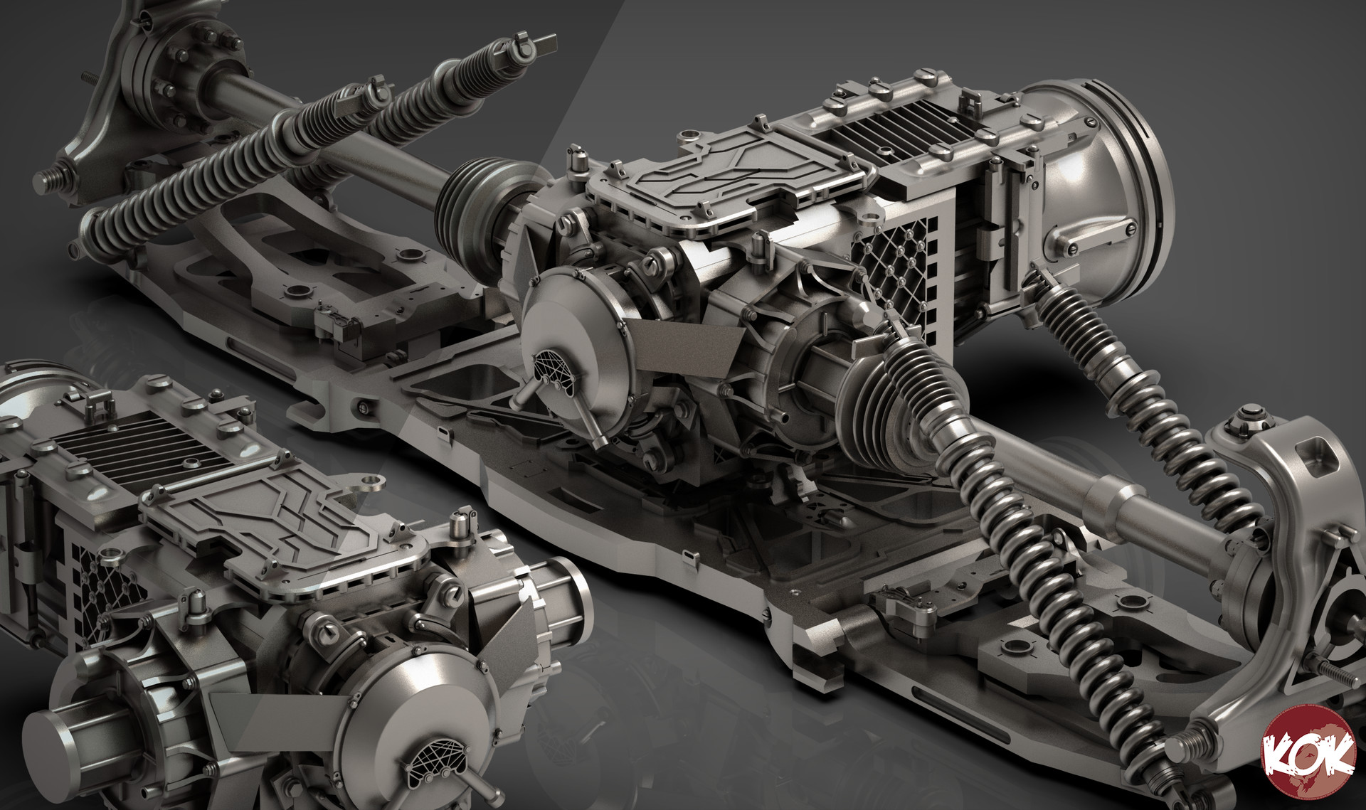 ArtStation - suspension frame