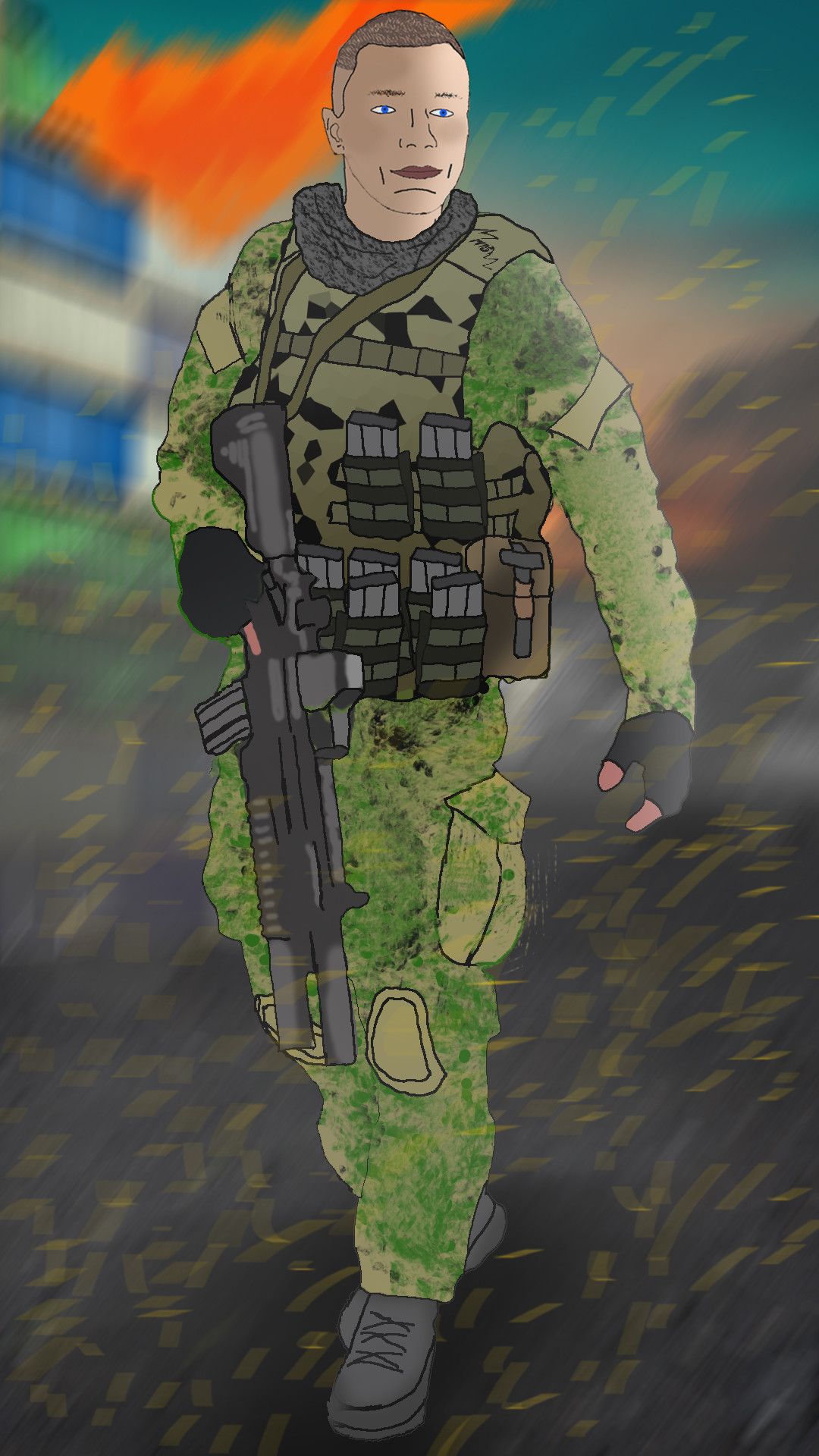 ArtStation - Soldier concept