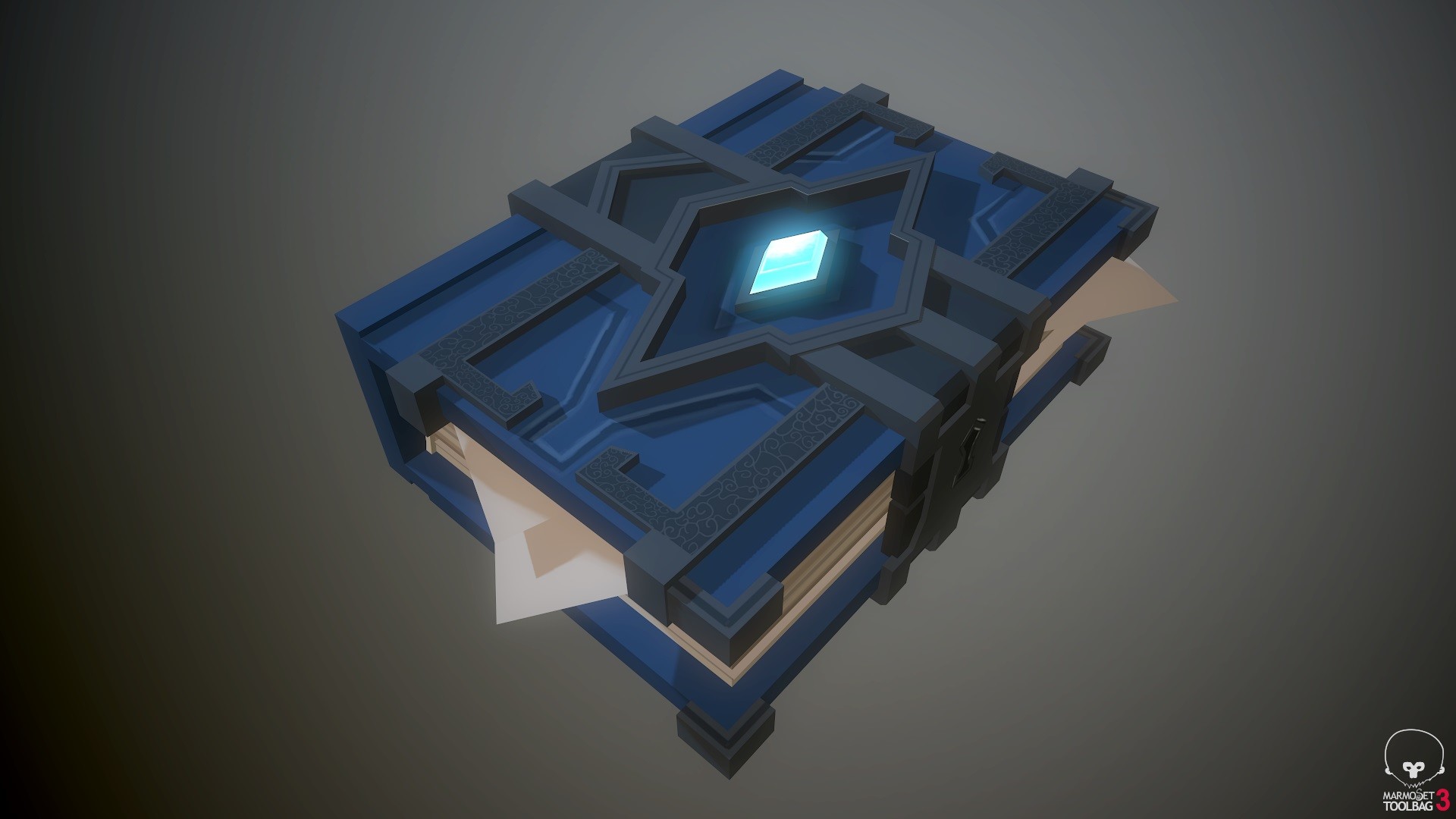 ArtStation - Enchanted Book - Prop