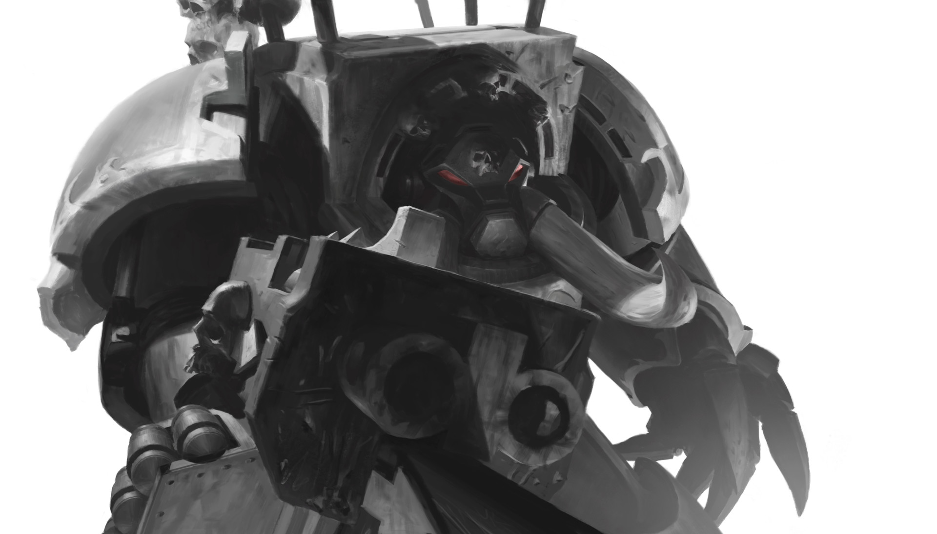 ArtStation - Chaos Space Marine - Terminator