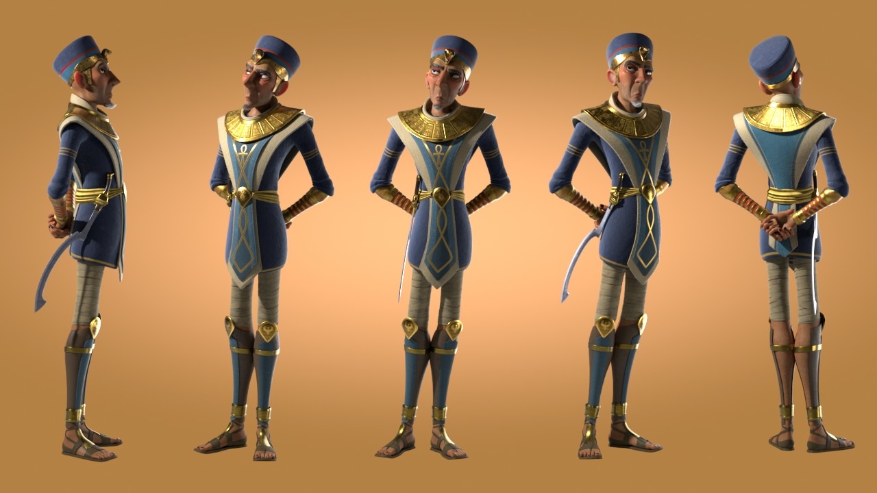 Derrick Forkel - Grand Vizier - Pharaoh short film