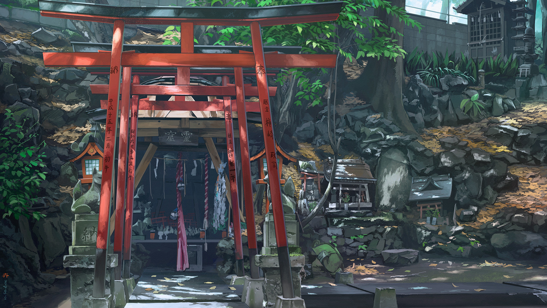 ArtStation - Takuzosu Inari Shrine