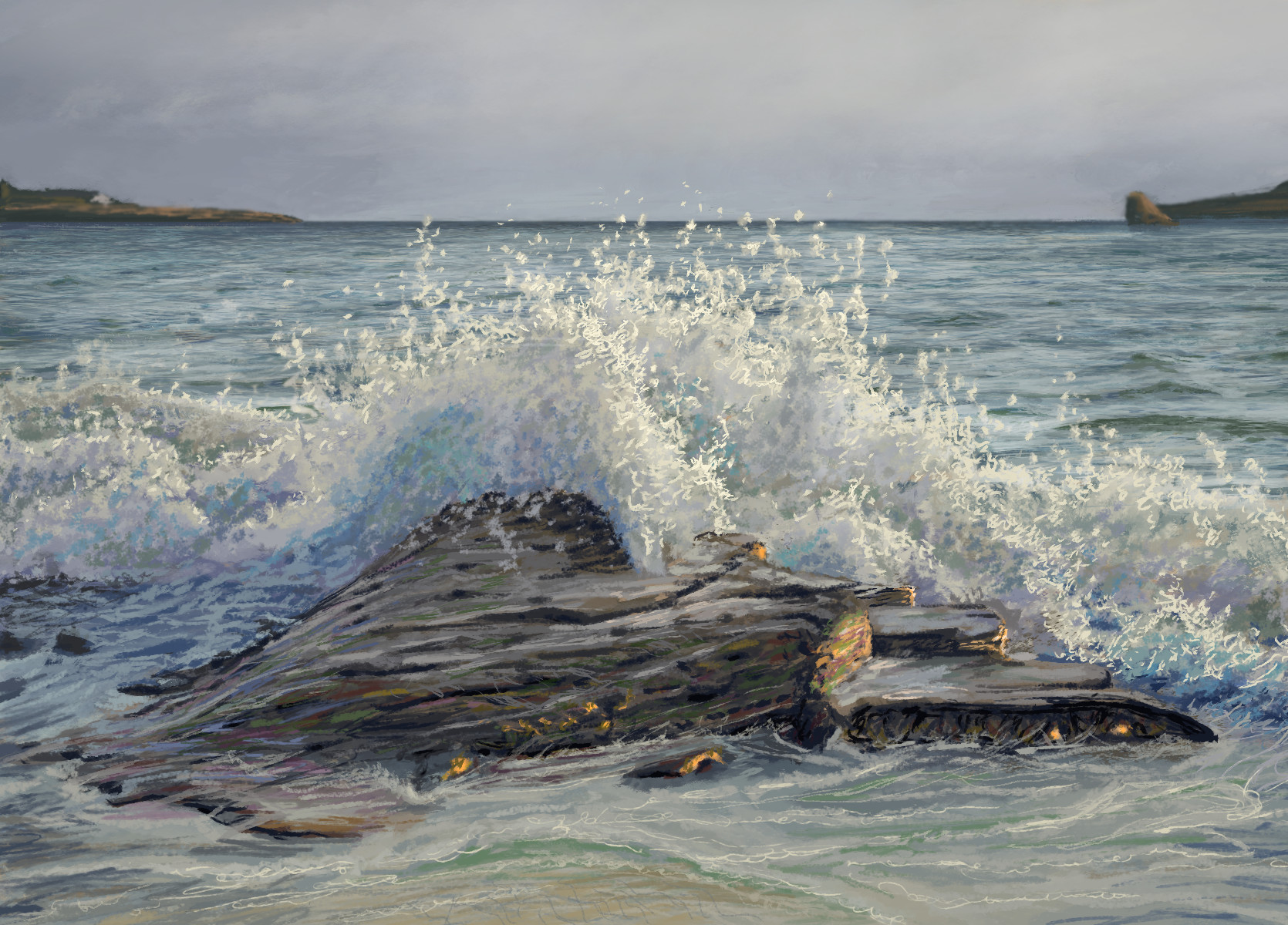 ArtStation - Ocean Study, Matan Zohar