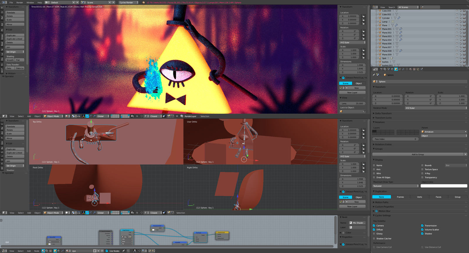 Łukasz Zagdan - Bill Cypher fan art