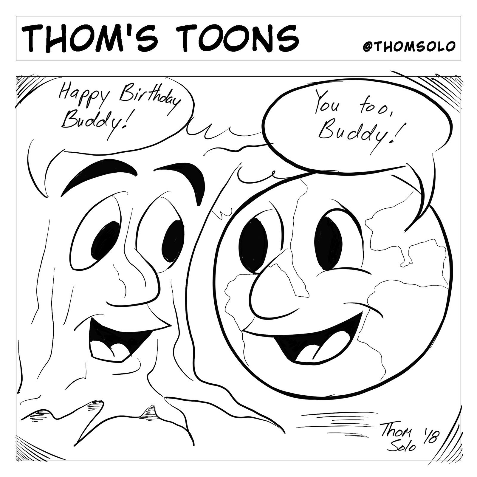 Thom Solo - Earth Day Animal Kingdom Comic