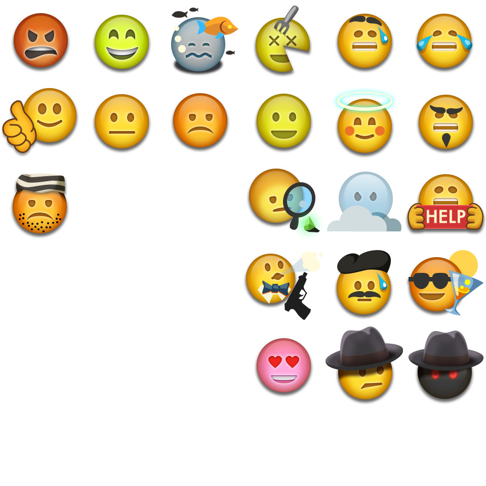 ArtStation - Spy game emoticons