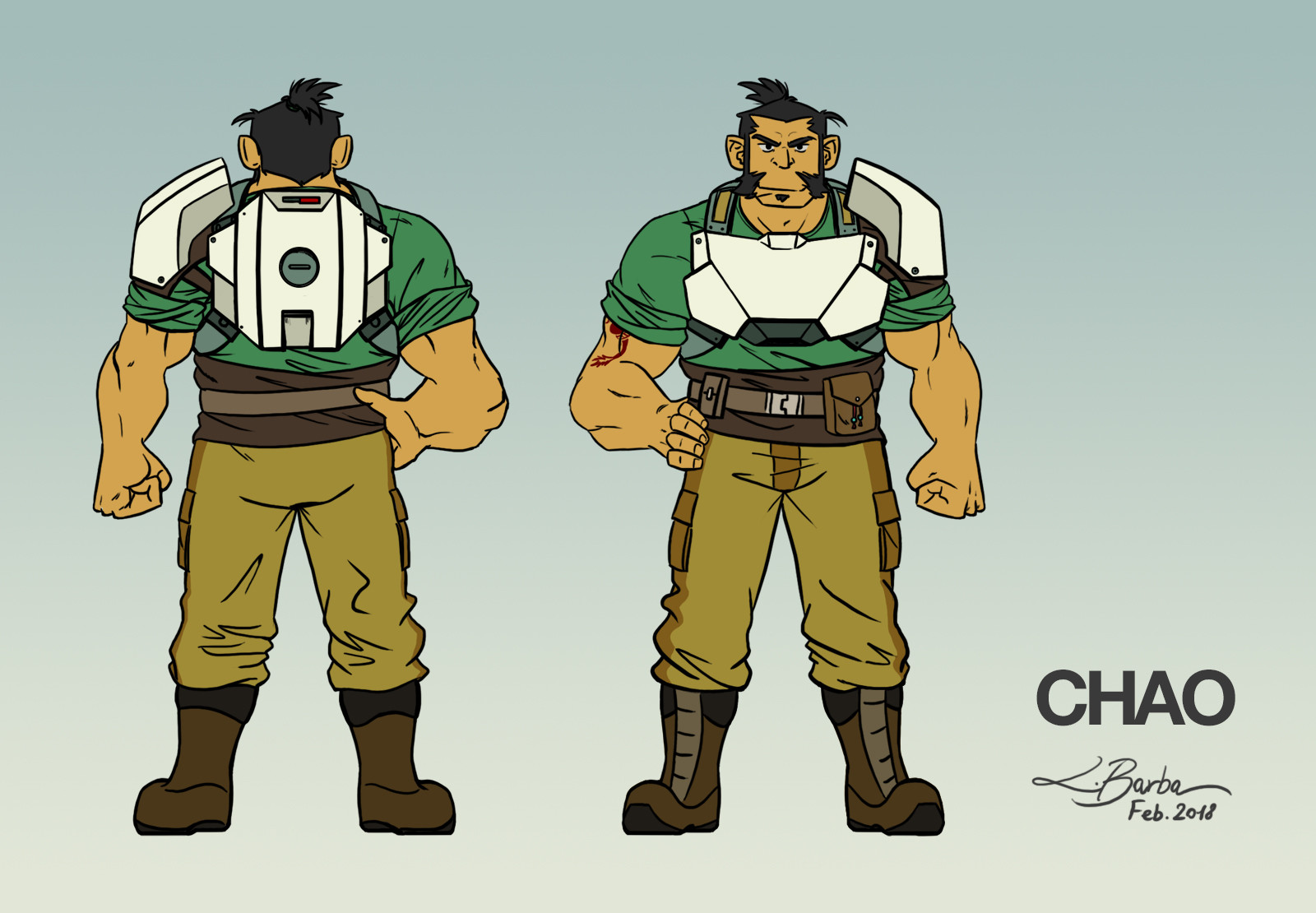 ArtStation - Chao Model Sheet