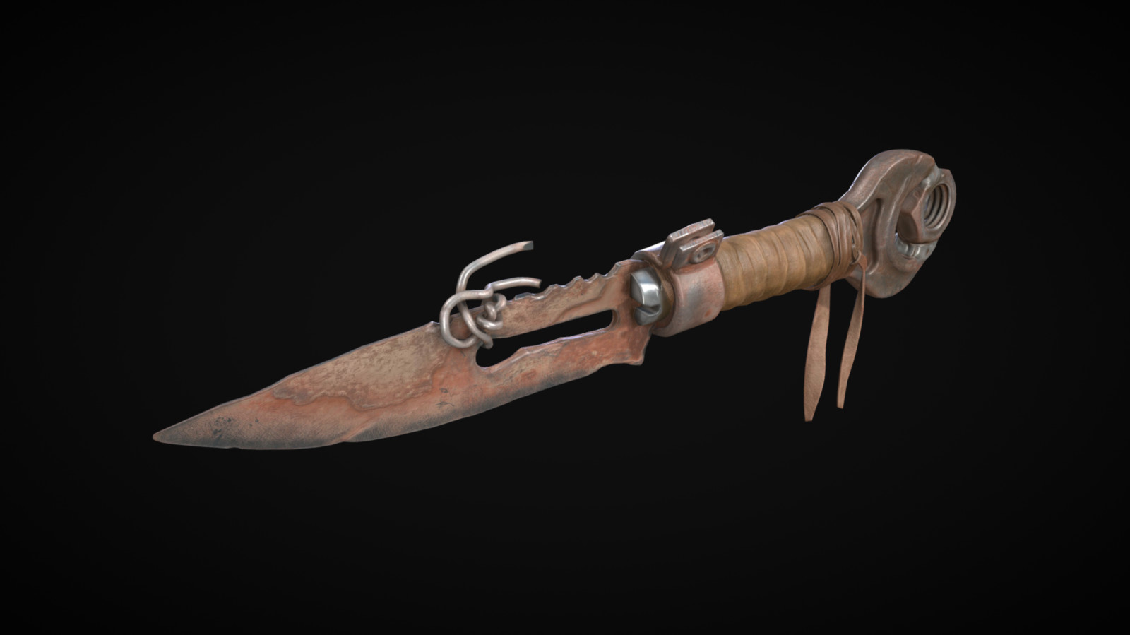 Oleh "VX3LS_UA" Fedorov - Post Apocalyptic Knife
