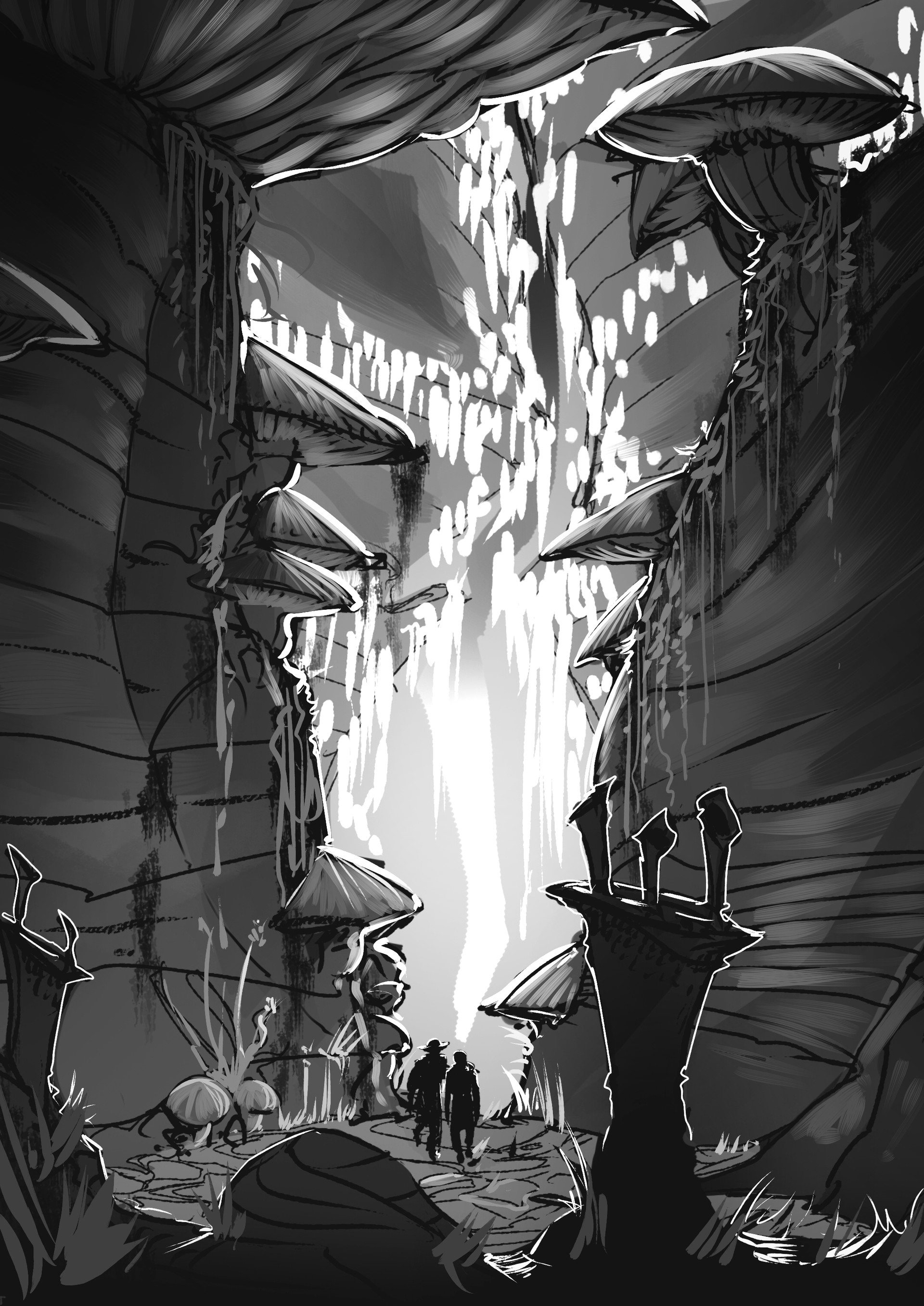 ArtStation - Dystopia Rising - Sci Fi LARP illustration