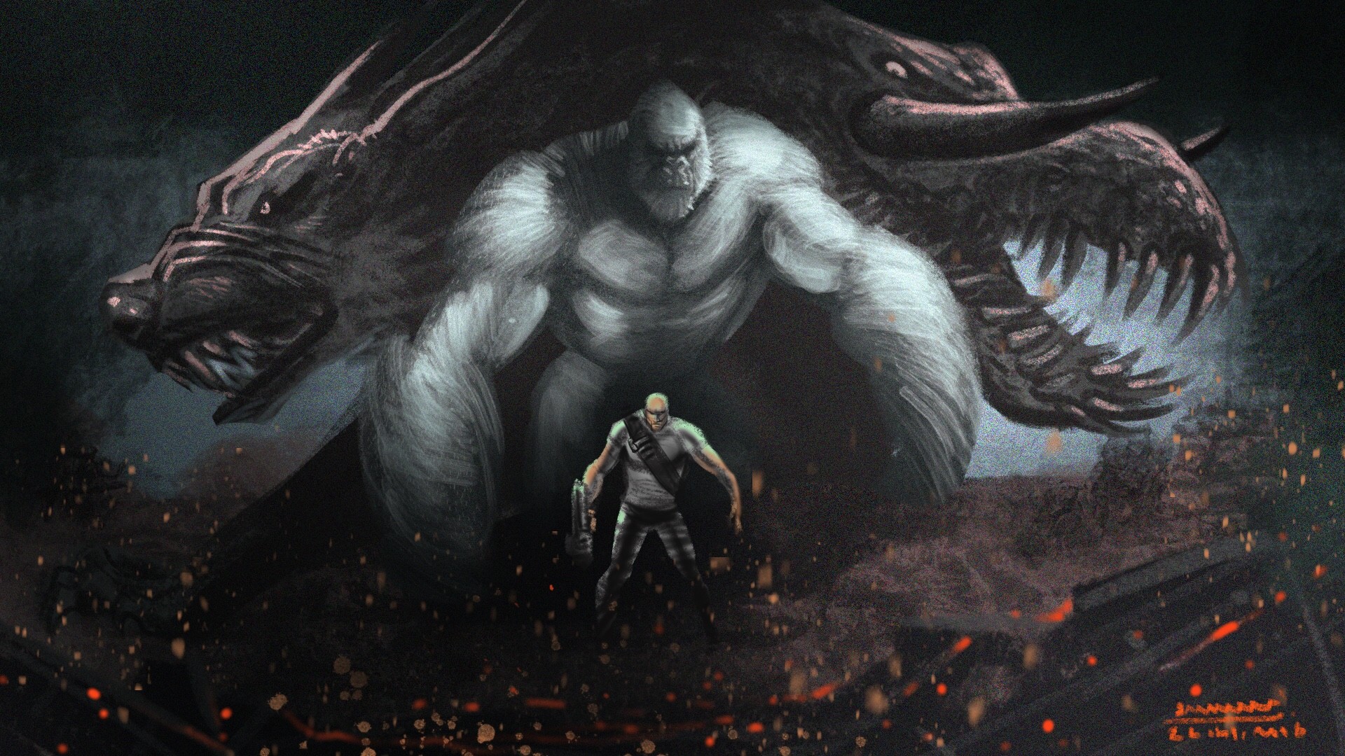 Ko Kyaw ( PIXEL BRUSH ) - Rampage fan art