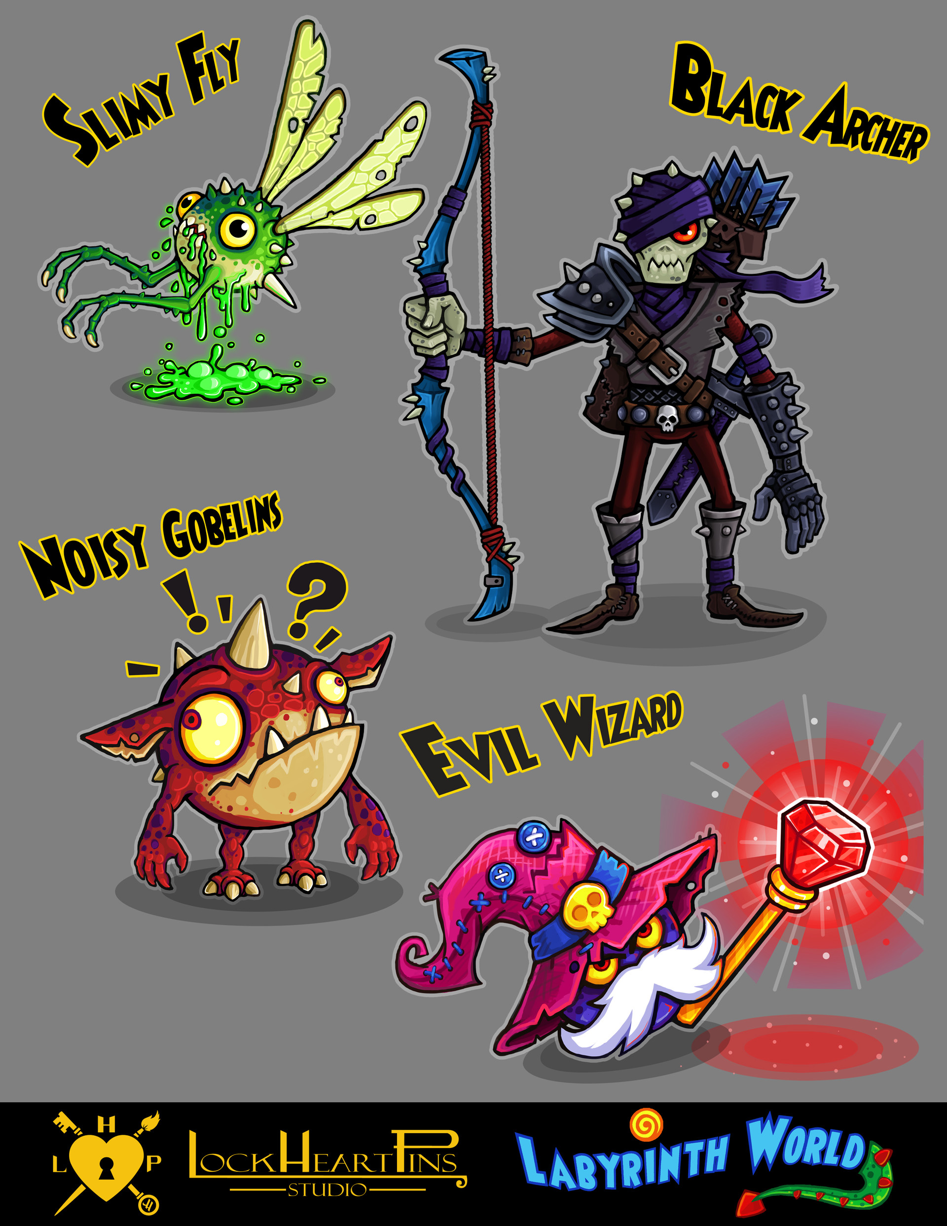 ArtStation - Funny Game / Characters Design