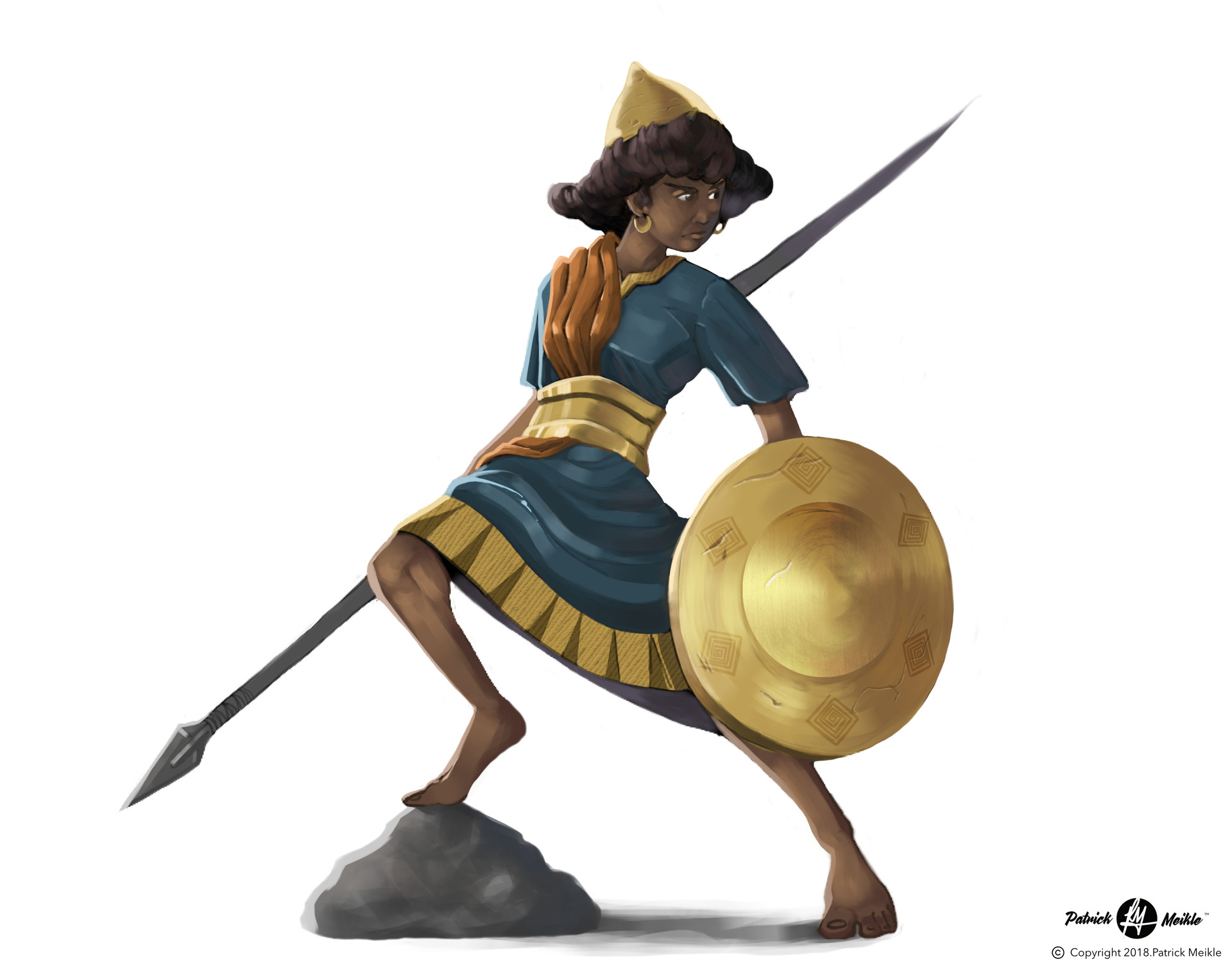 ArtStation - Female Jerusalem Warrior