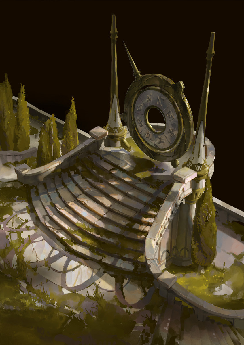 ArtStation - Ancient Astrolabe